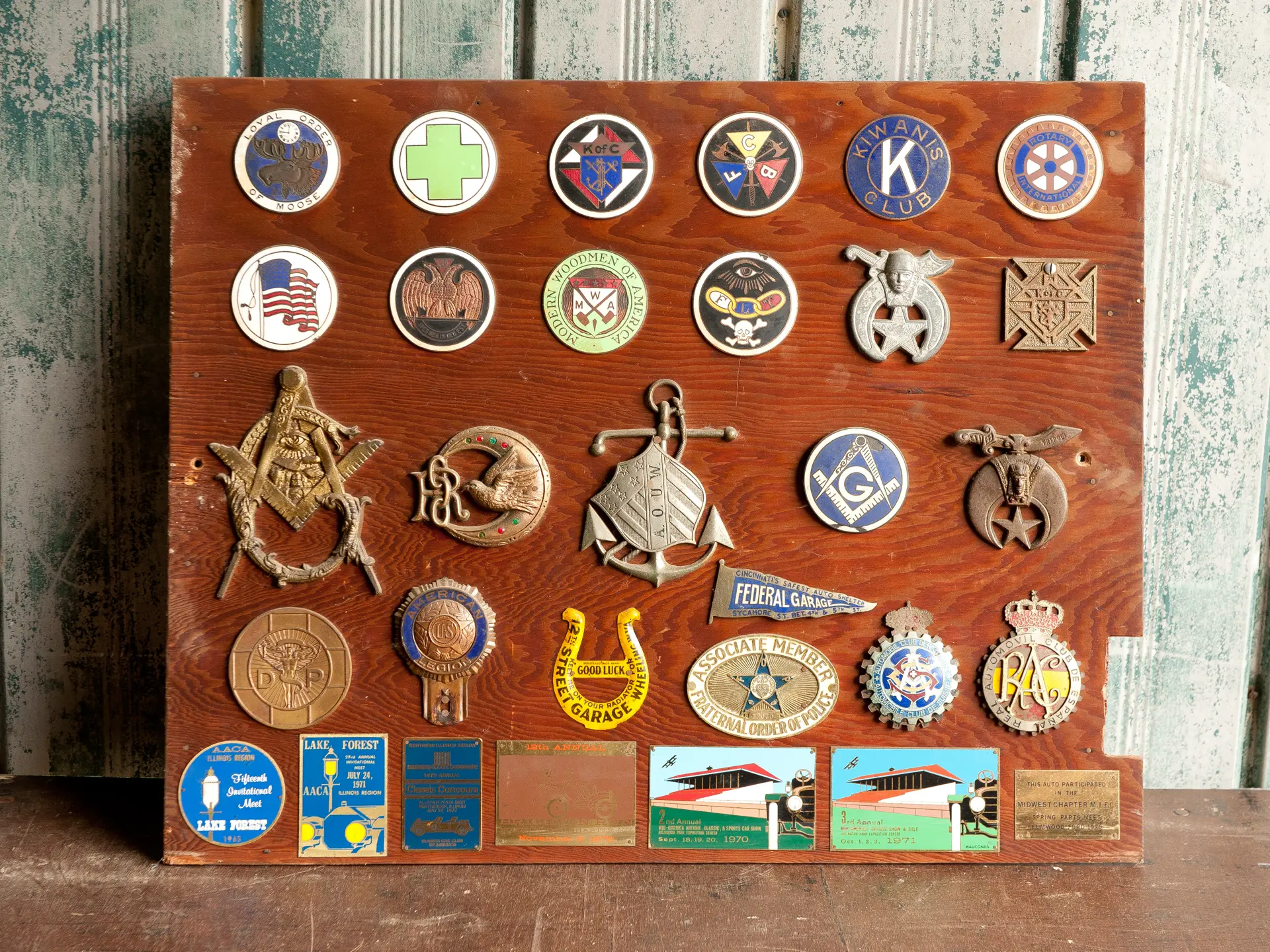 Enameled Rad Badges | The Lee Roy Hartung Collection | RM Sotheby's
