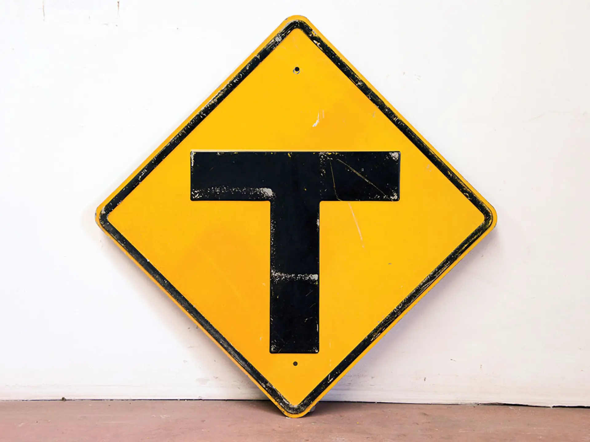 T Intersection Sign Duemila Ruote Rm Sothebys