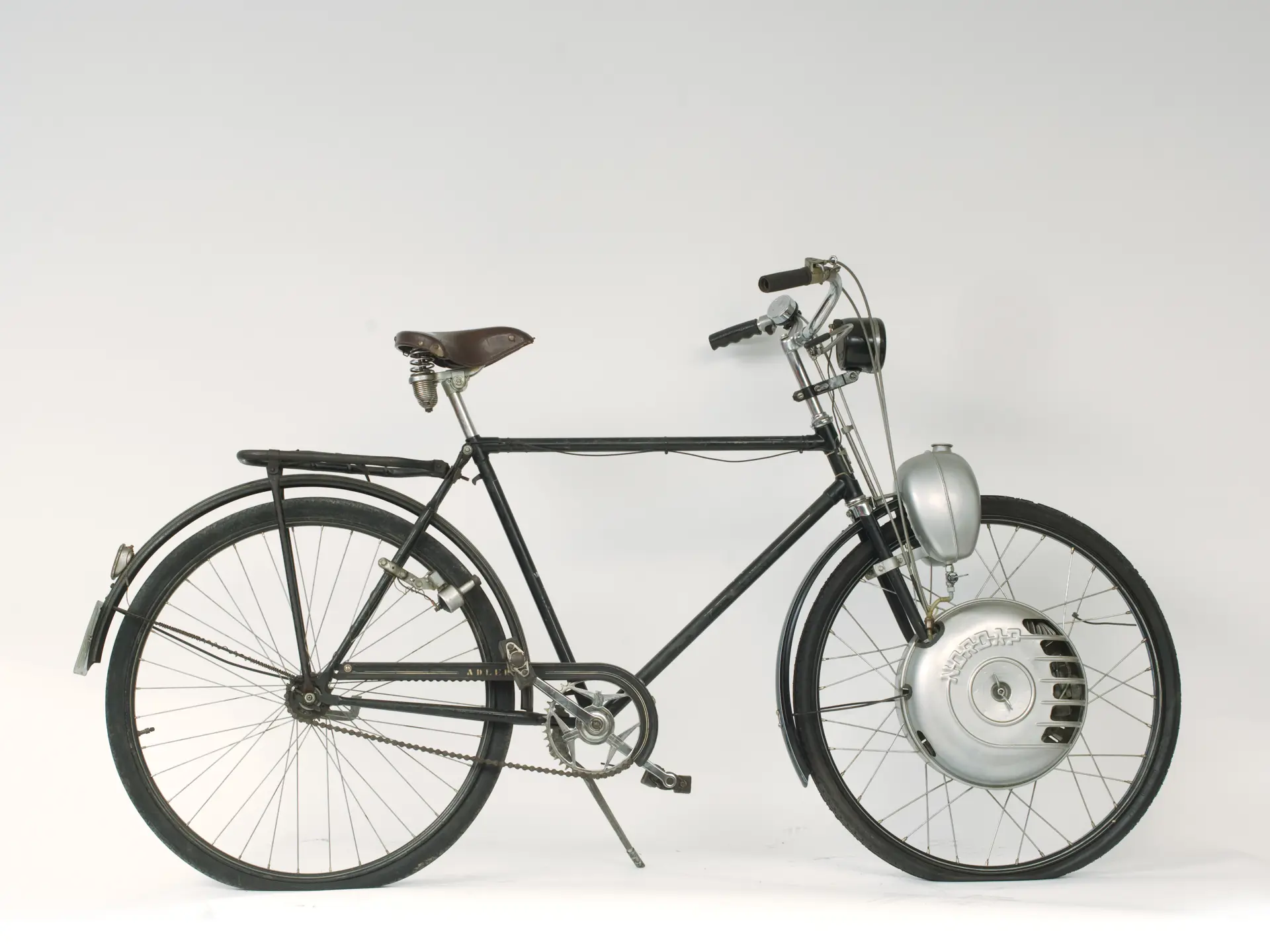 1953 Adler Bicycle with Nordap Engine | The Al Wiseman Collection | RM ...