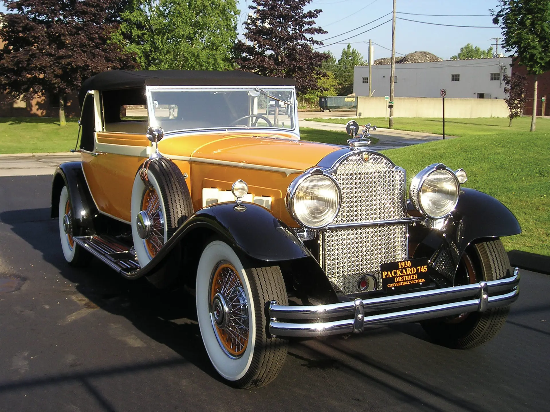 1930 Packard 745 Deluxe Eight Convertible Victoria by Dietrich ...