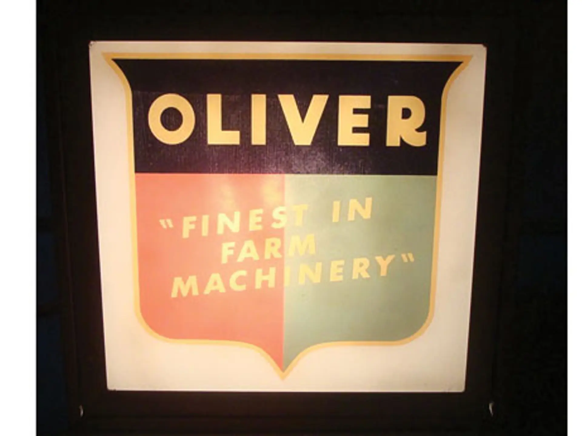 Oliver Farm Machinery Light Up Display (15"x15") | Auburn Fall 2013 ...
