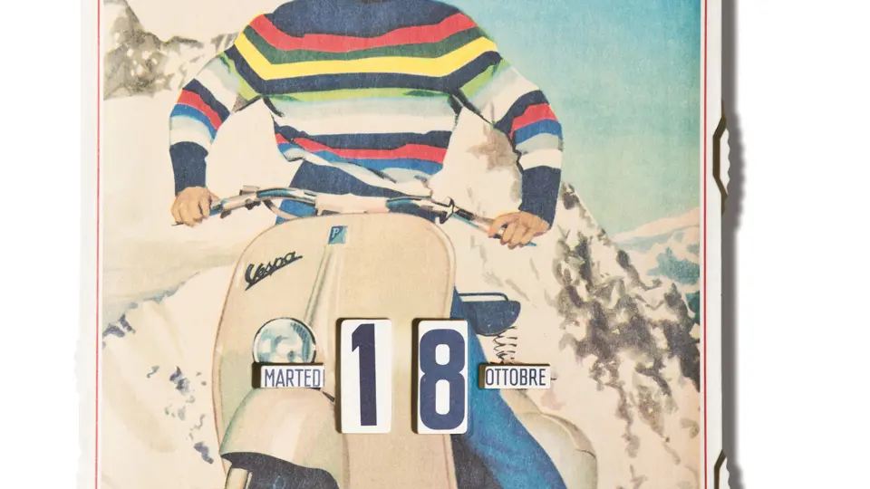 Vespa Clocks, Calendars, and Microcar Ads | The Bruce Weiner Microcar ...