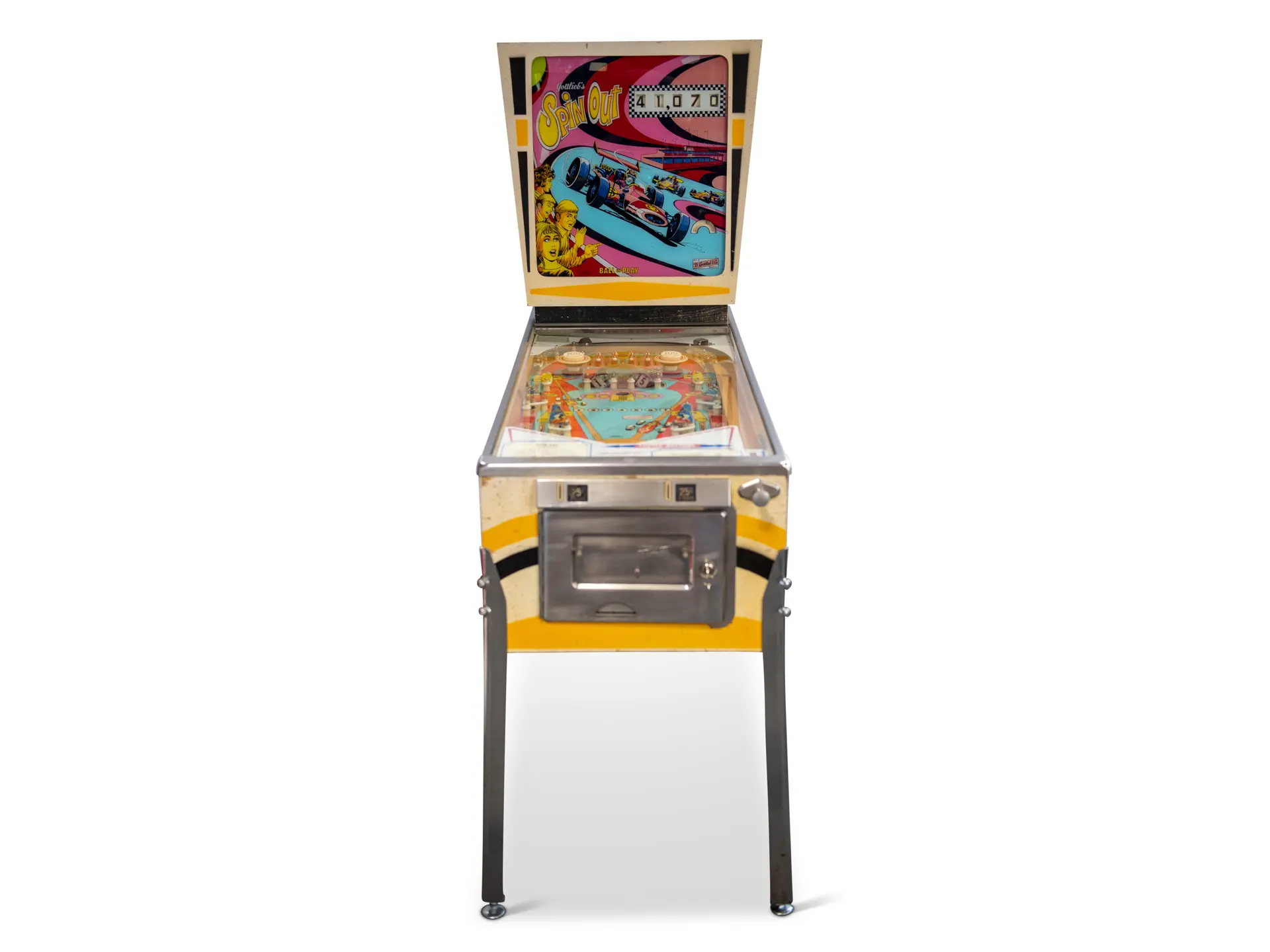 Gottlieb's Spin Out Pinball Machine | Gene Ponder Collection | RM Sotheby's