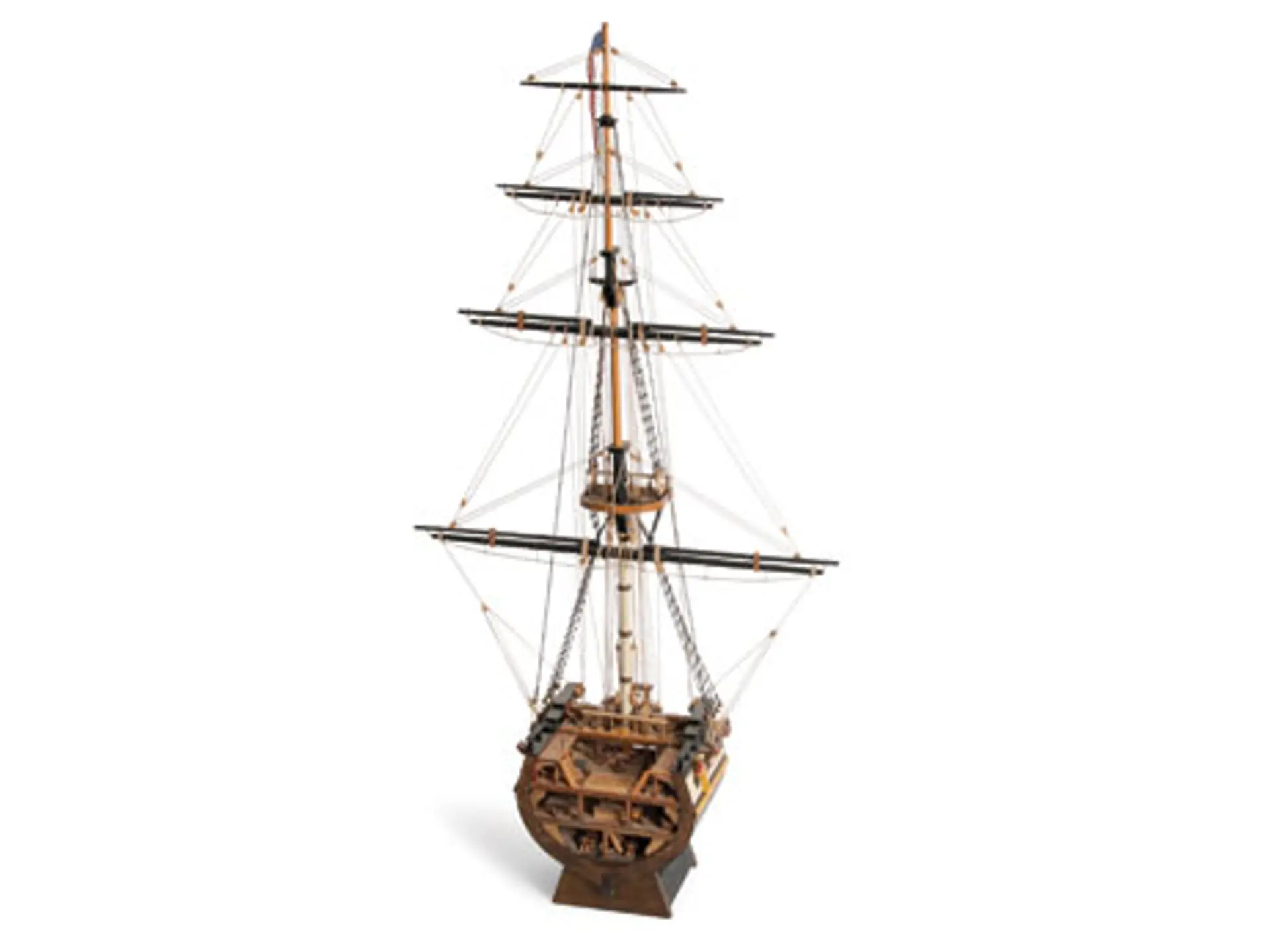 Handcrafted Cutaway of an ancient Galleon (14" X 28" X 5") | Auburn ...