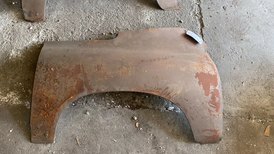 Porsche 356 Rear Left Wing | The Junkyard: The Rudi Klein Collection ...
