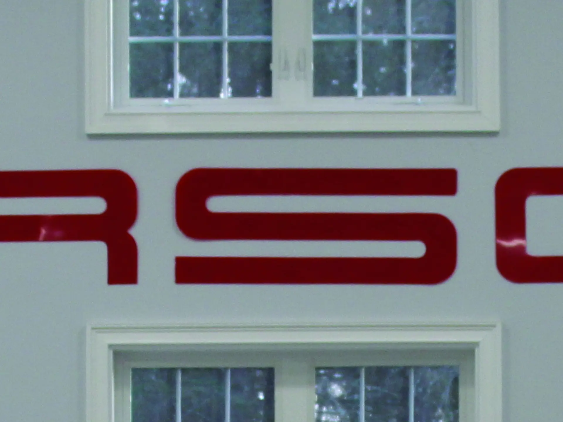 Porsche Plexiglas Sign Lettering 28ft x 18in | Fort Lauderdale 2017 ...