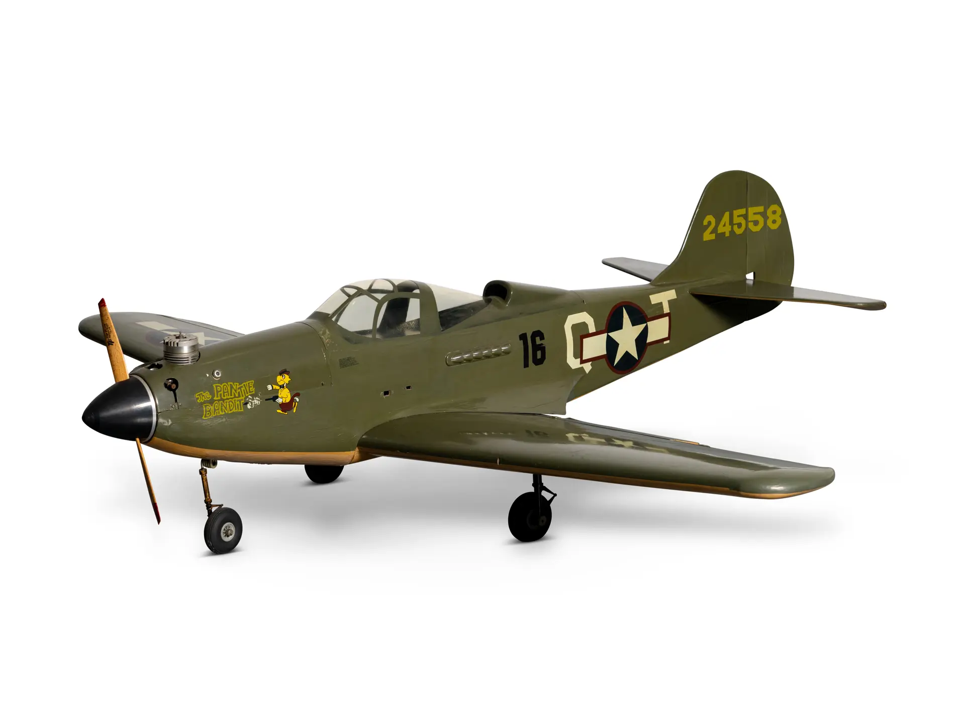 USAAD North American Bell P-39 Aircobra "The Pantie Bandit" Model ...