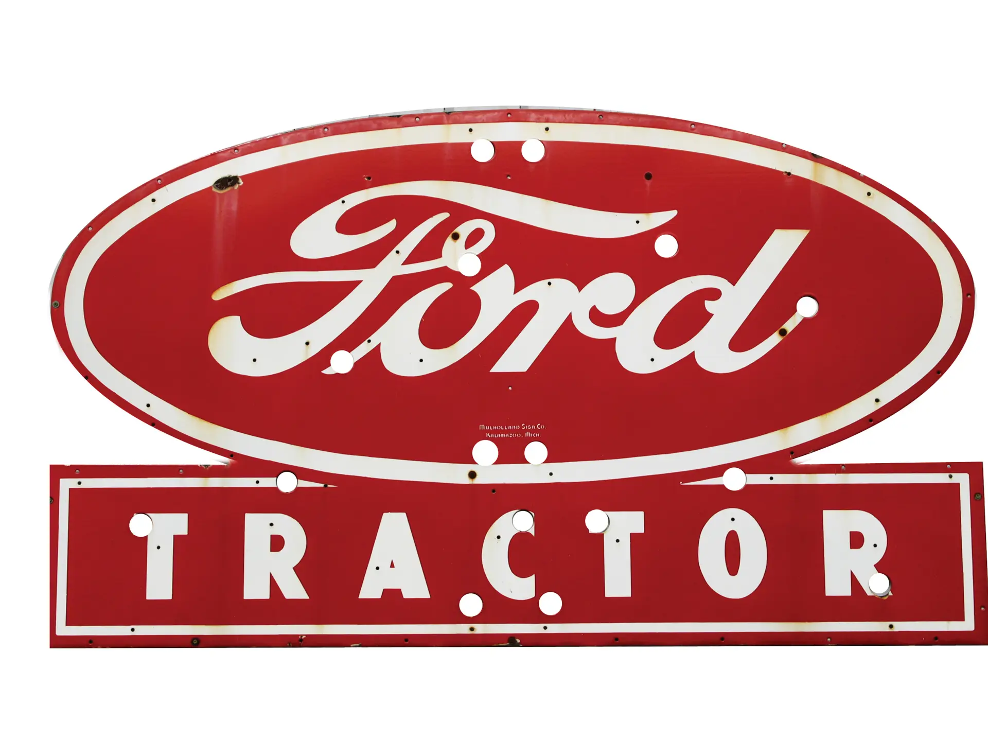 FORD TRACTOR NEON SIGN | Private Collection of Tom & Marlene Stackhouse ...