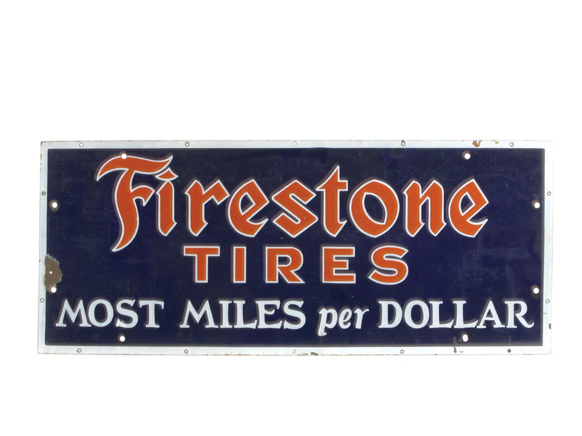 FIRESTONE TIRES SIGN | Private Collection of Tom & Marlene Stackhouse ...