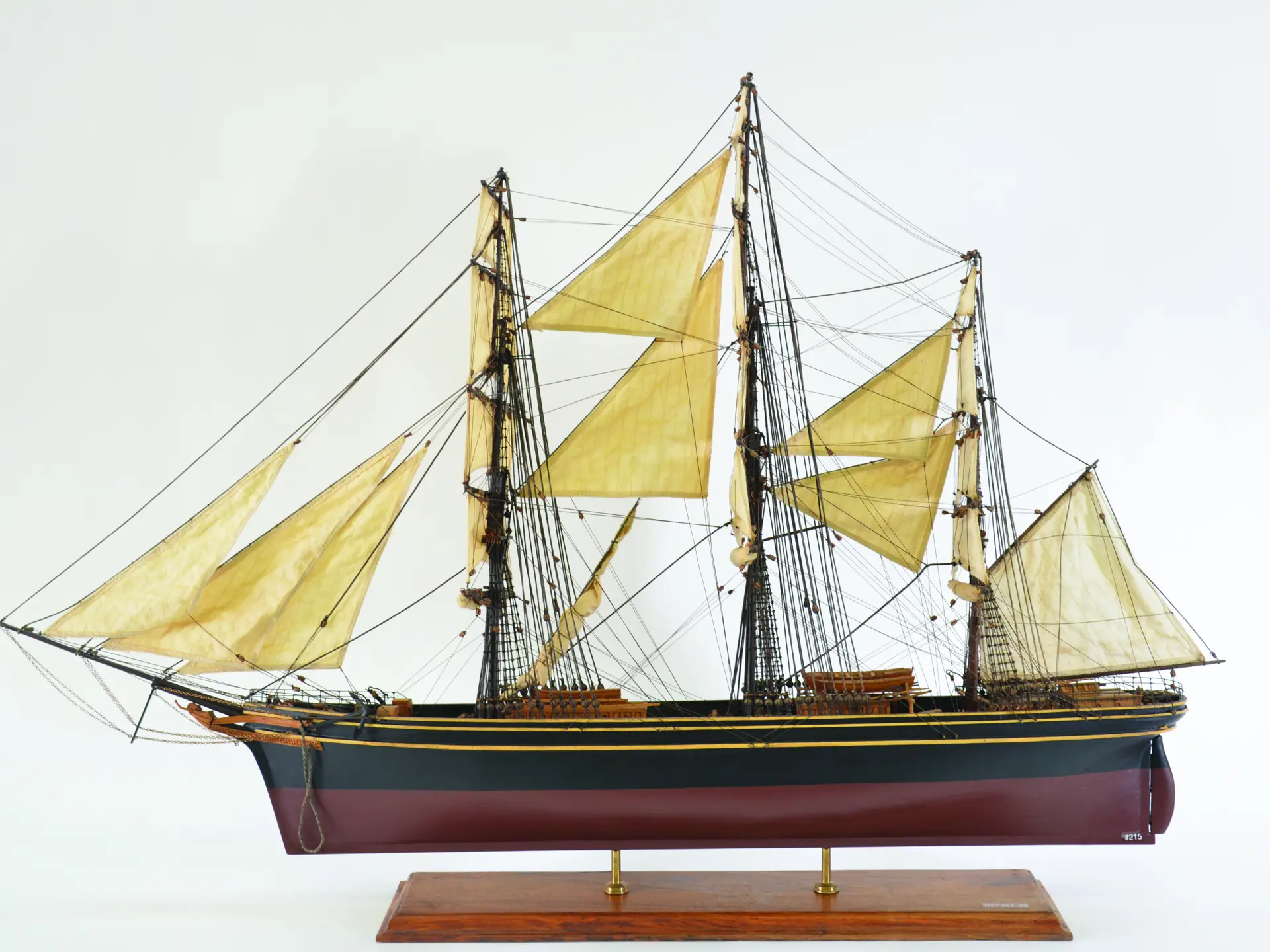 Clipper Ship 'Cutty Sark', full-rigged, scale model, length: 41 1/2 ...