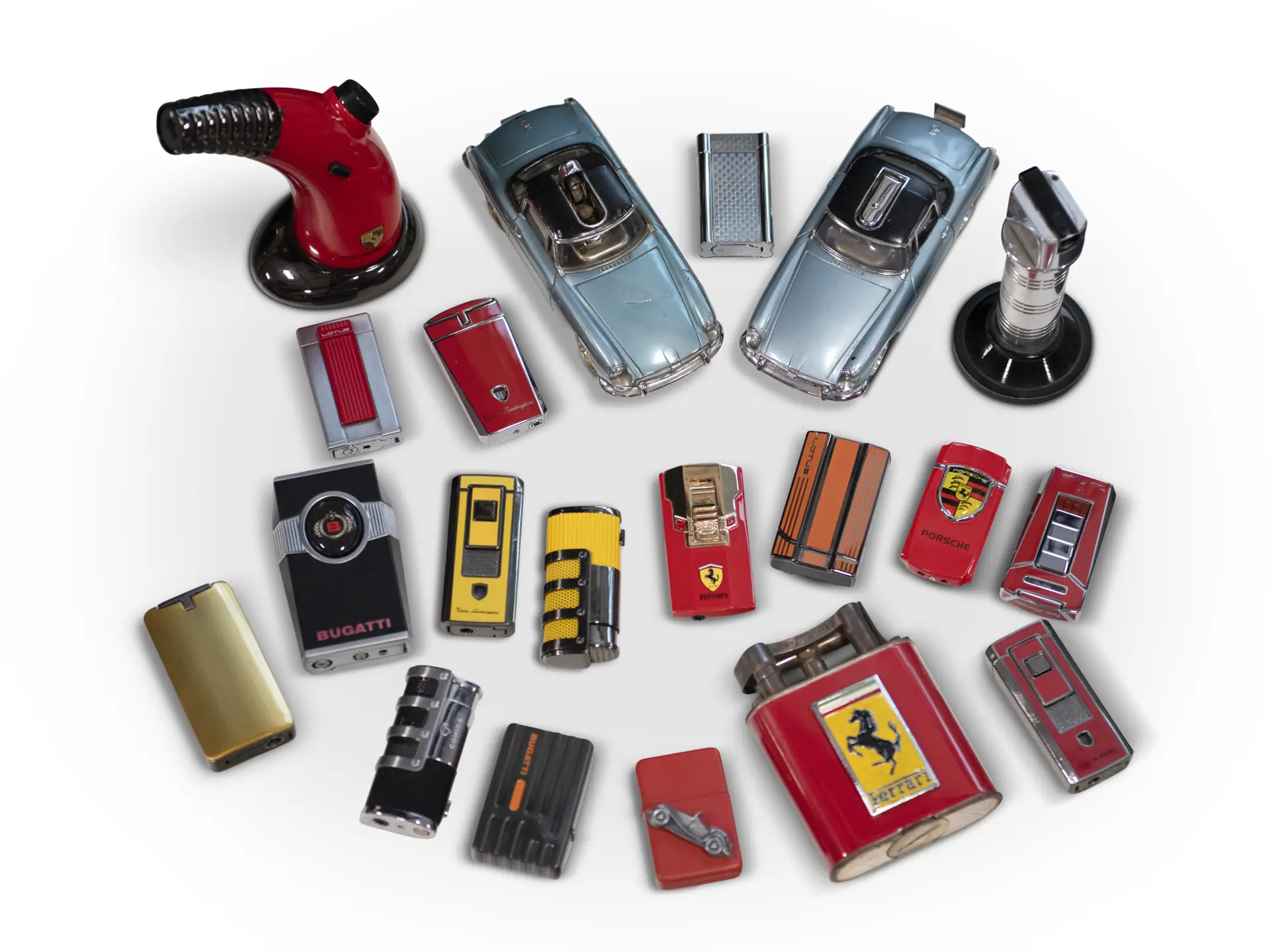 Automotive Themed Butane Lighter Collection | Gene Ponder Collection ...
