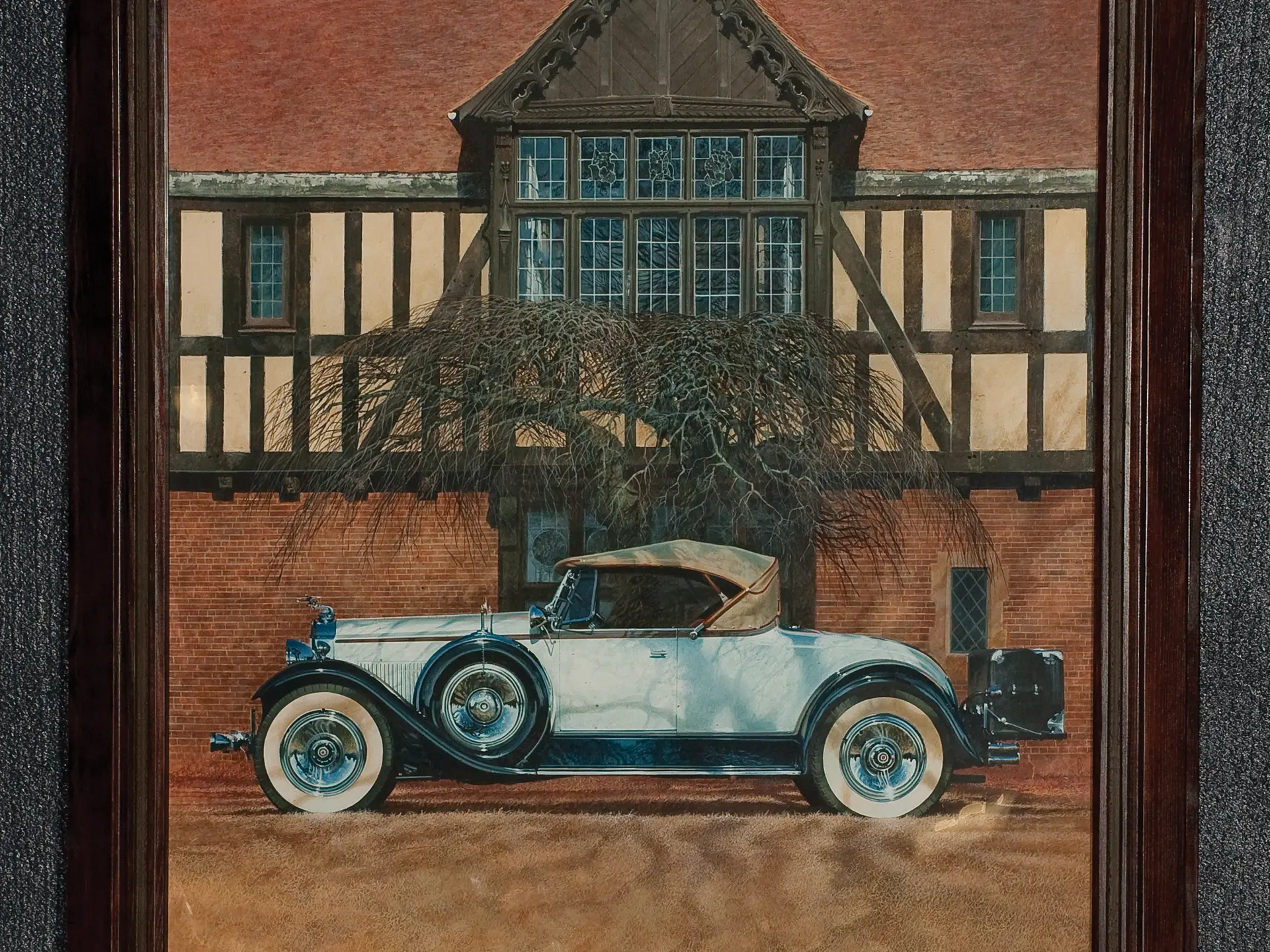 1989 Meadow Brook Concours D'Elegance 1930 Packard Artwork | Vintage ...