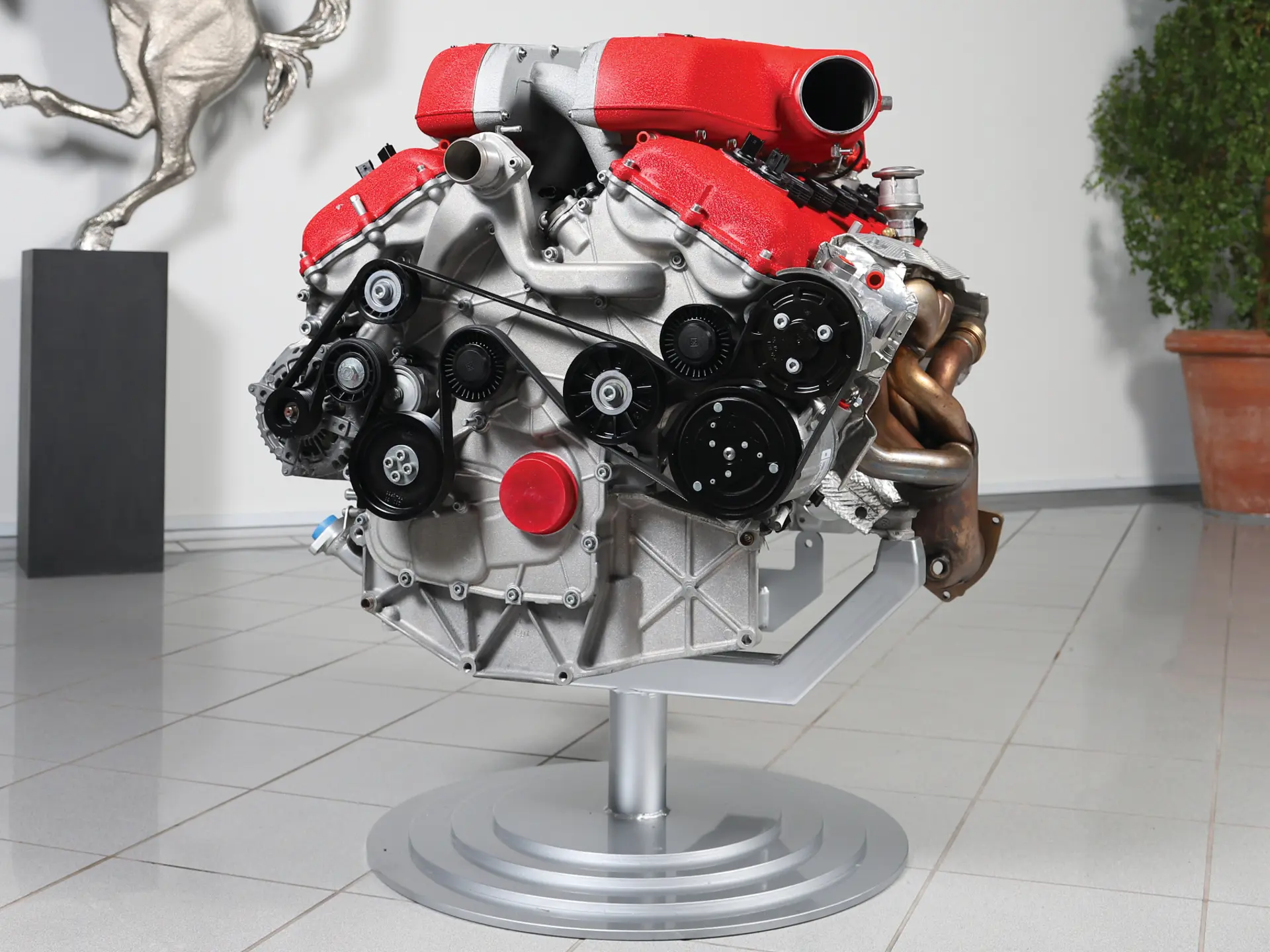 Ferrari FF Engine with Stand | Paris 2019 | RM Sotheby's