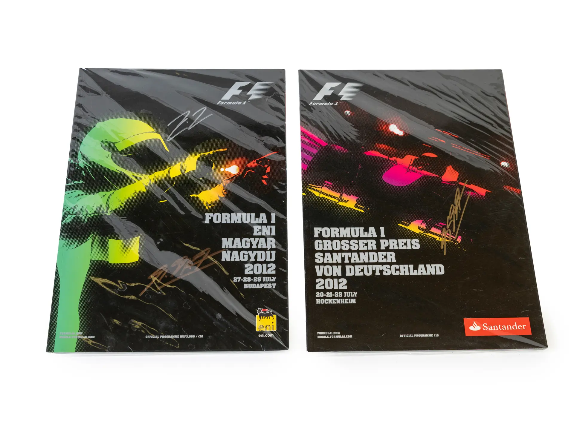 Two 2012 Michael Schumacher Signed Racing Programmes | The February ...