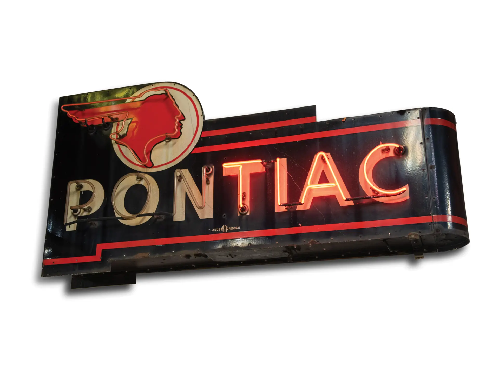 Pontiac Double-Sided Neon Sign | Auburn Fall 2019 | RM Sotheby's