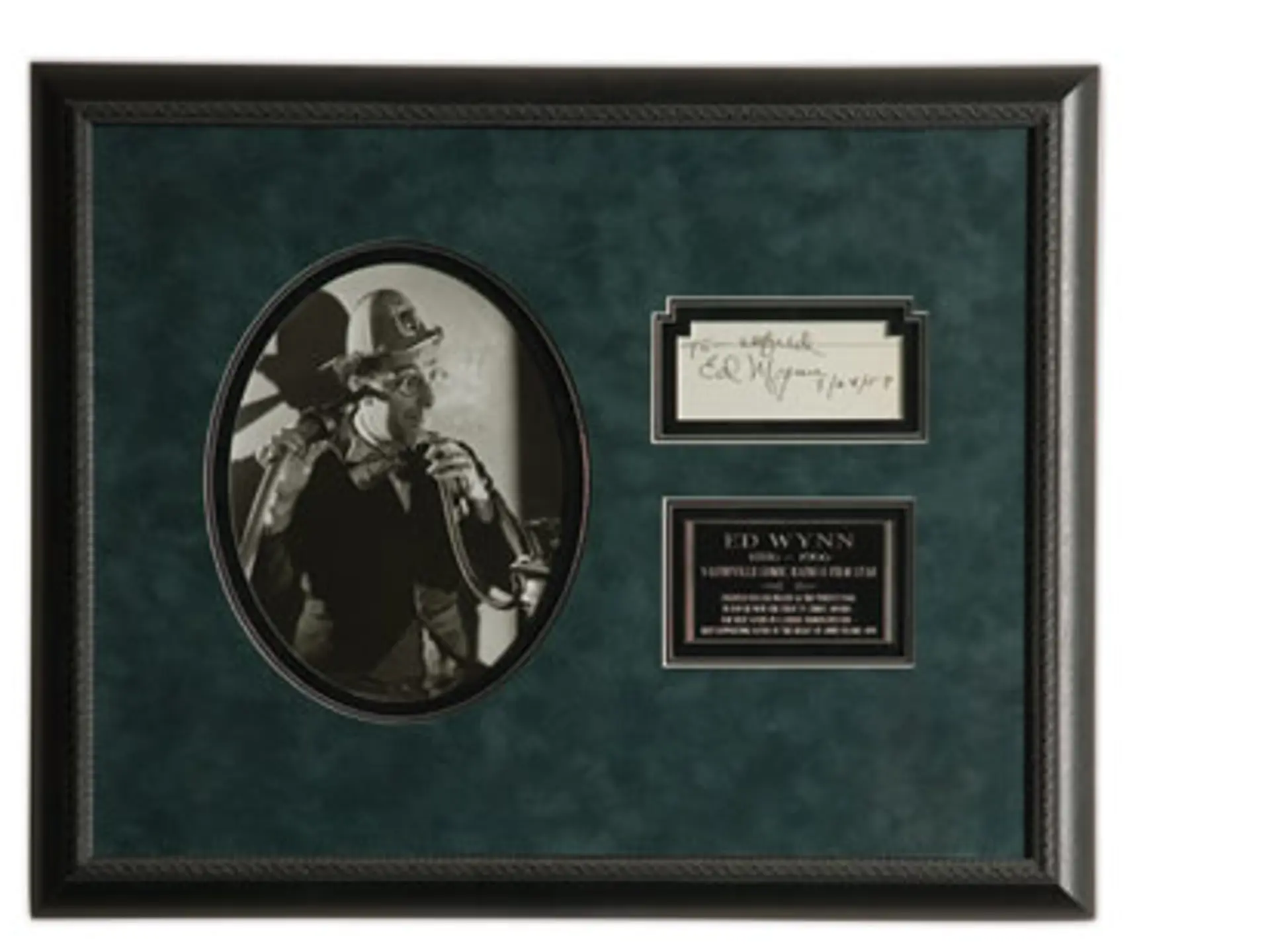 Ed Wynn Autograph Display | The Astor Collection | RM Sotheby's