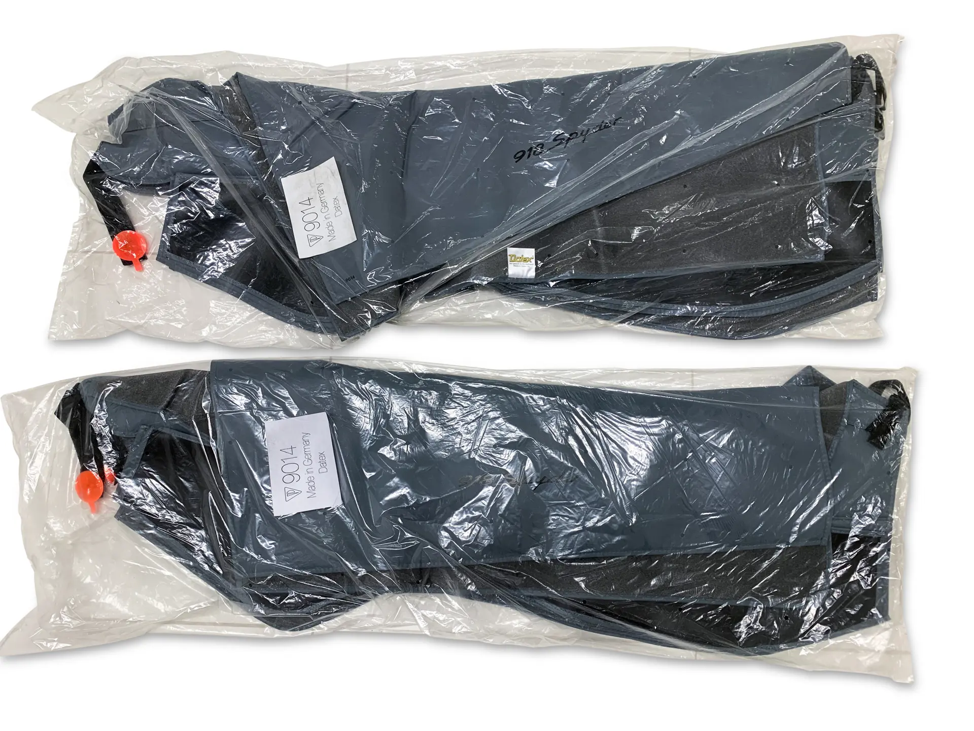 Two Porsche 918 Spyder Service Covers in Factory Wrapping | The White ...