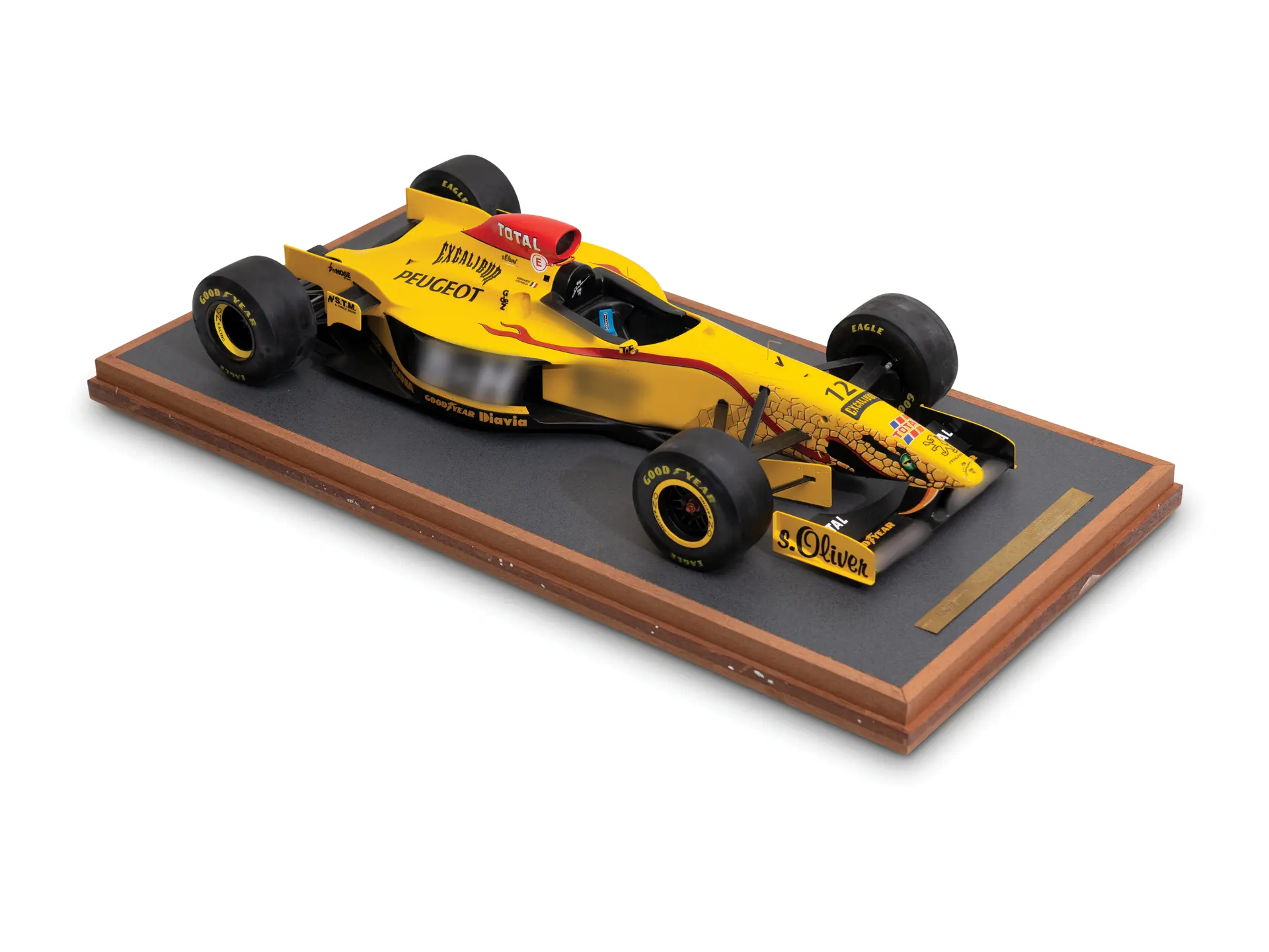 Giancarlo Fisichella 1997 Jordan Peugeot 197 Model | Online Only ...