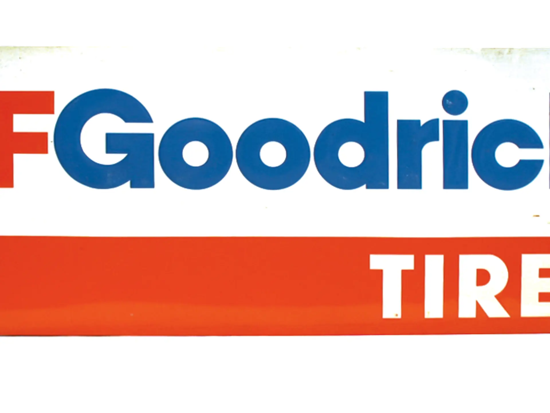 B.F. GOODRICH SIGN | Private Collection of Tom & Marlene Stackhouse ...