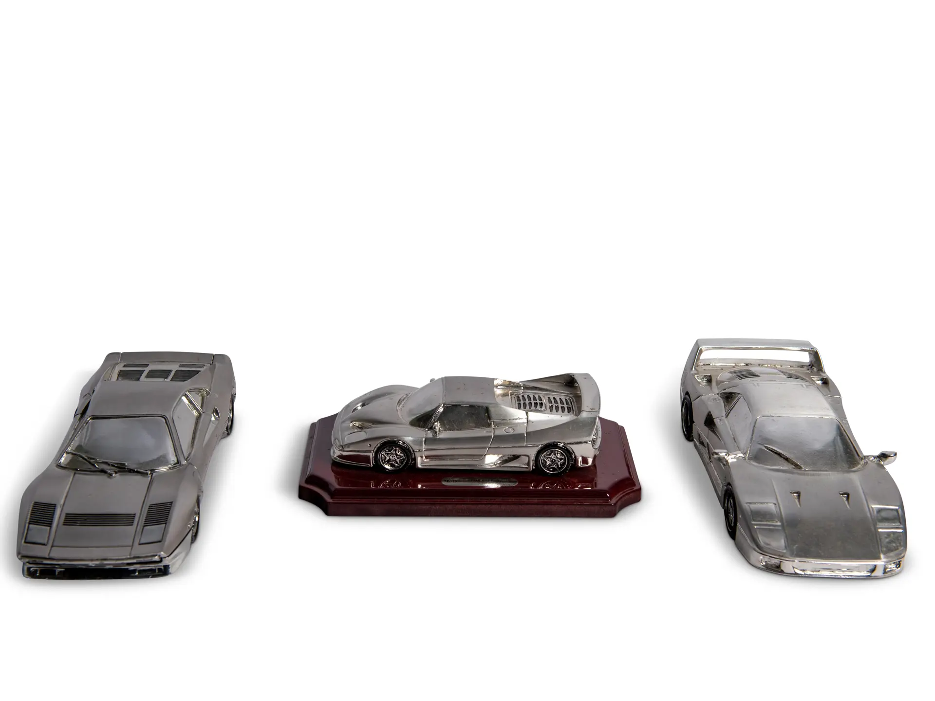 Ferrari 288 GTO, F40, and F50 Cast Metal Sculptures | Open Roads, Fall ...