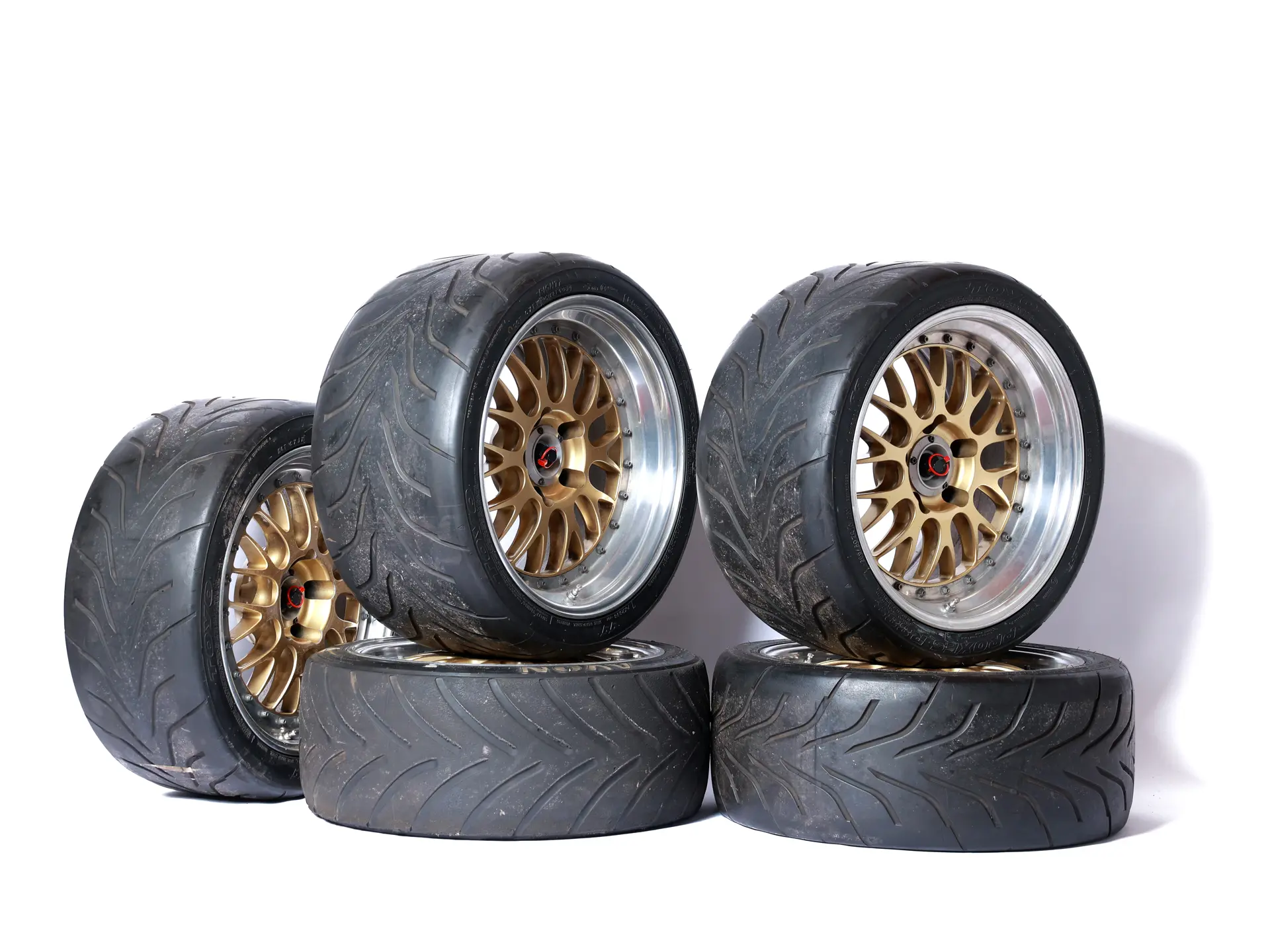 Five Ferrari 360 Challenge Wheels with Tyres | The Garagista Collection ...