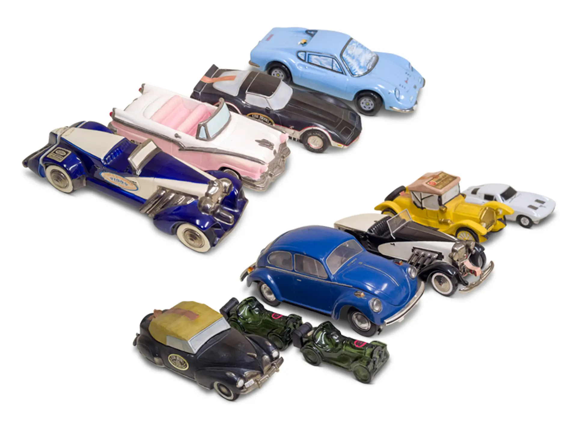 Assortment of Ceramic Cars and Decanters | THE MITOSINKA COLLECTION ...
