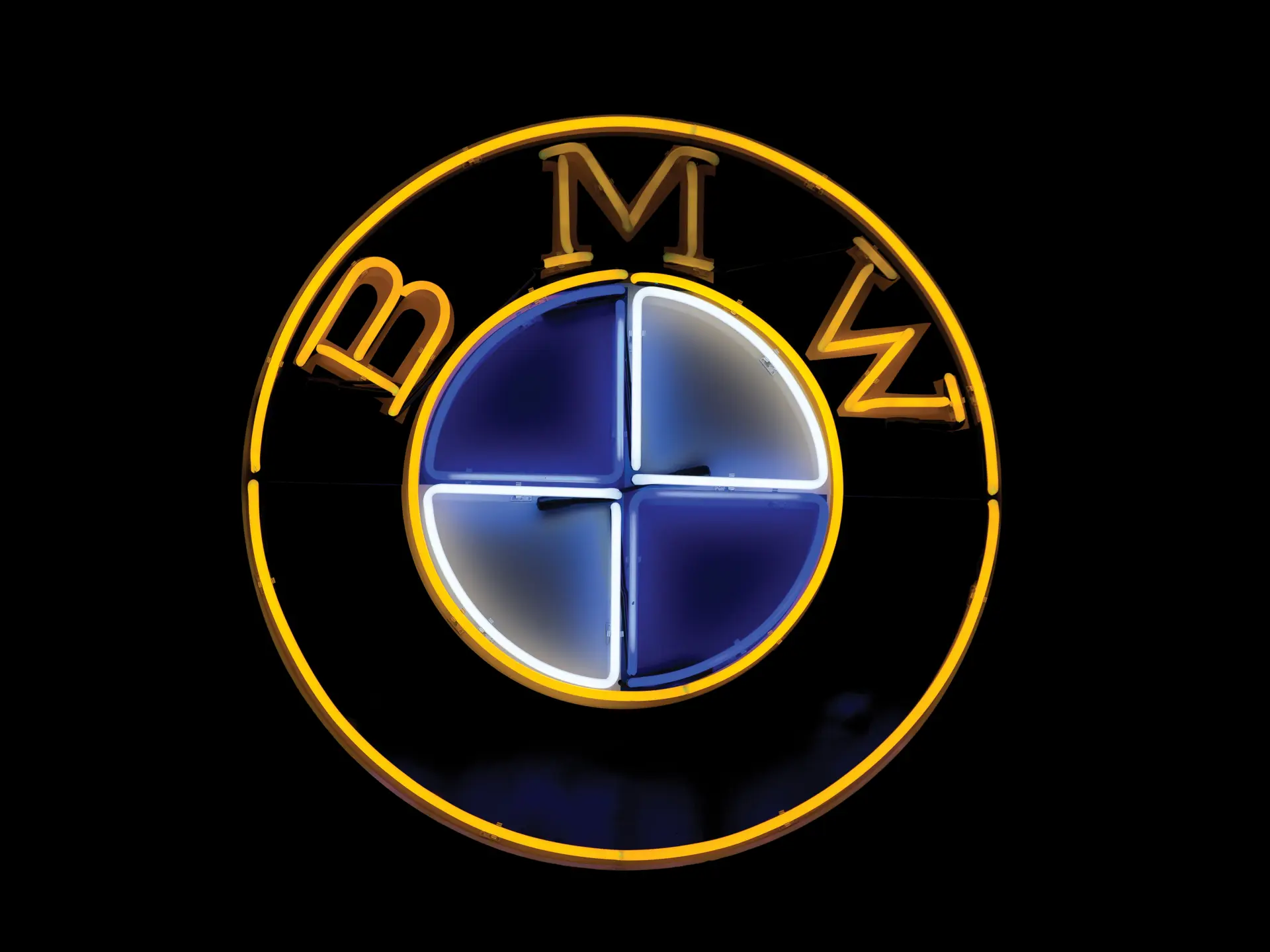 BMW Neon Sign | The Bruce Weiner Microcar Museum | RM Sotheby's