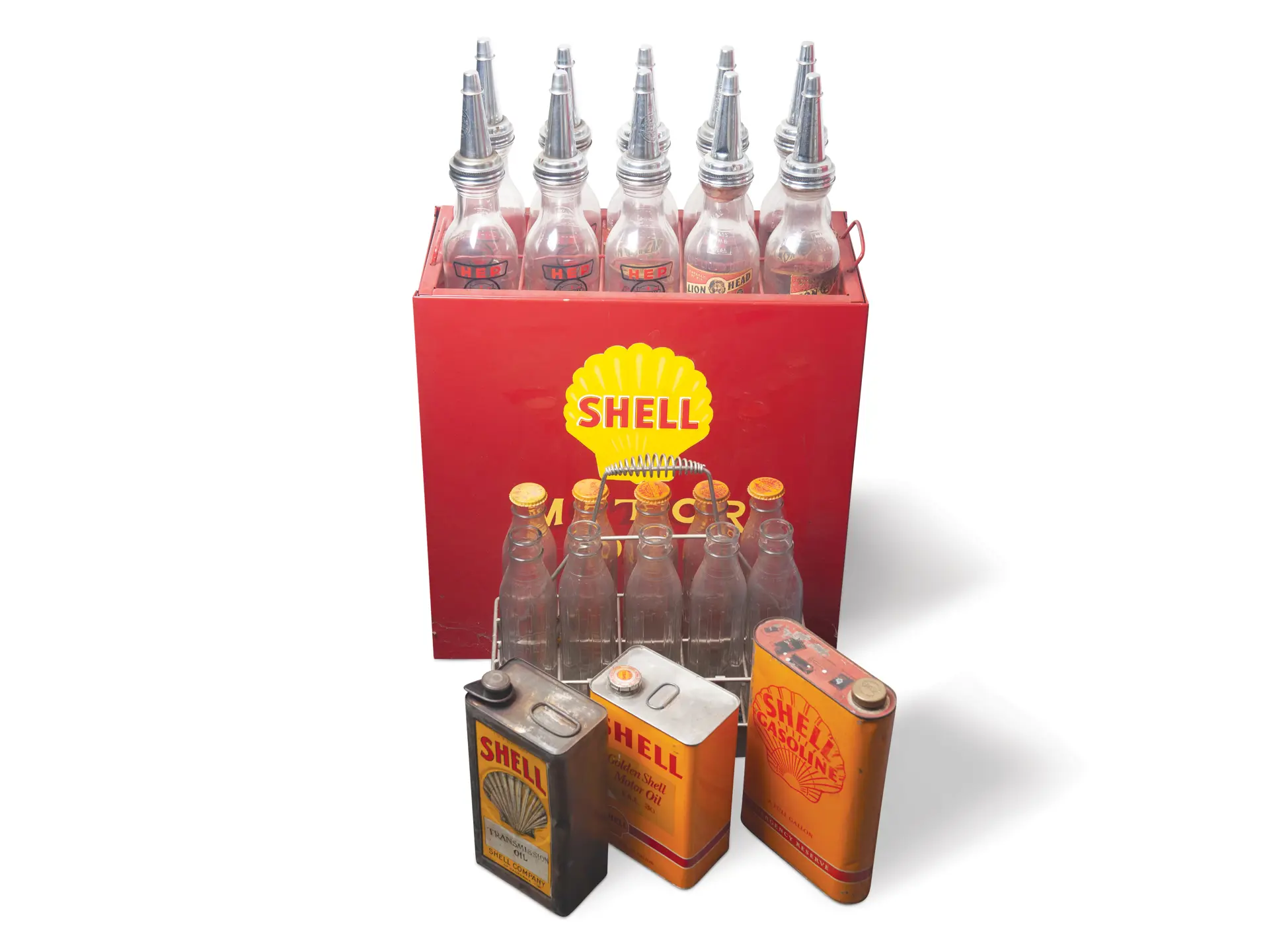 Shell Oil Bottle and Can Collection | The Guyton Collection | RM Sotheby's
