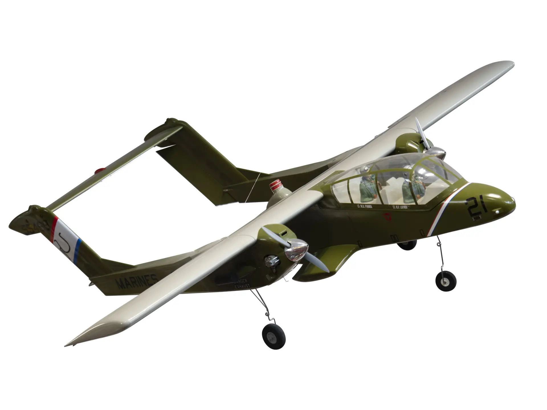 U.S. Marine Corps Rockwell OV-10 Bronco Model Airplane | Gene Ponder ...