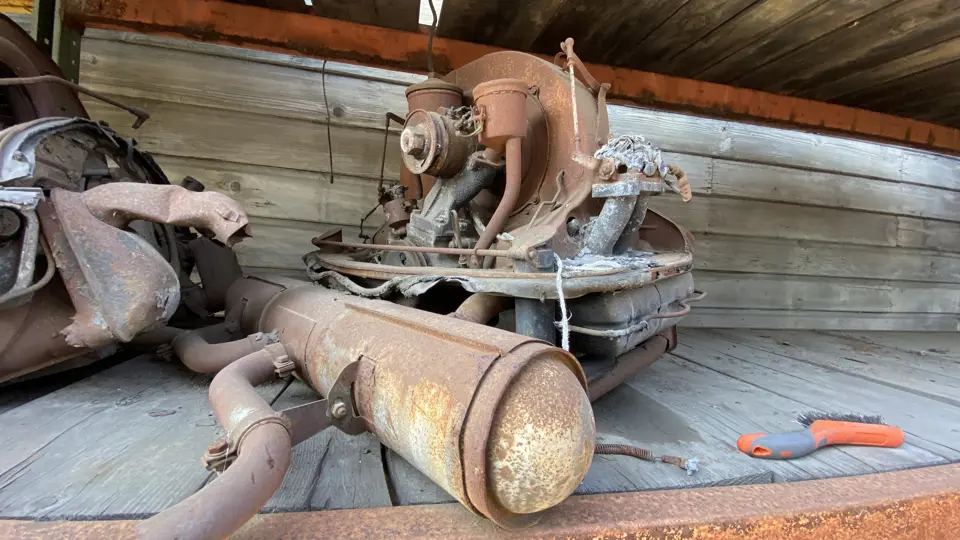 Porsche 356 B 1600 Engine | The Junkyard: The Rudi Klein Collection ...