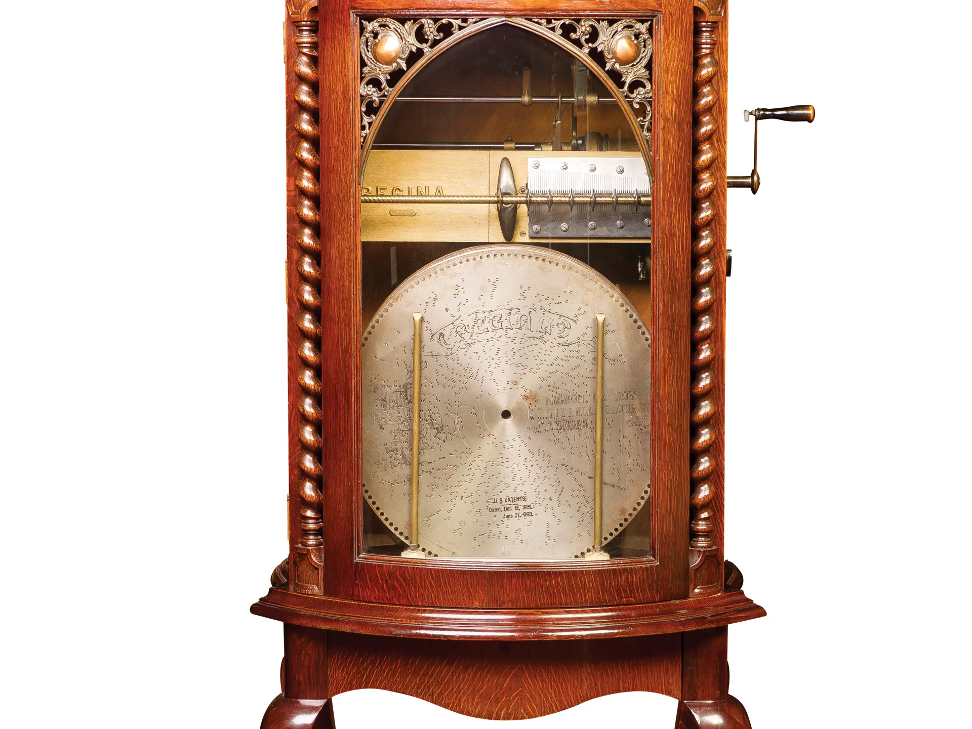 Regina 20.75-Inch Disc Music Box | The Milhous Collection | RM Sotheby's