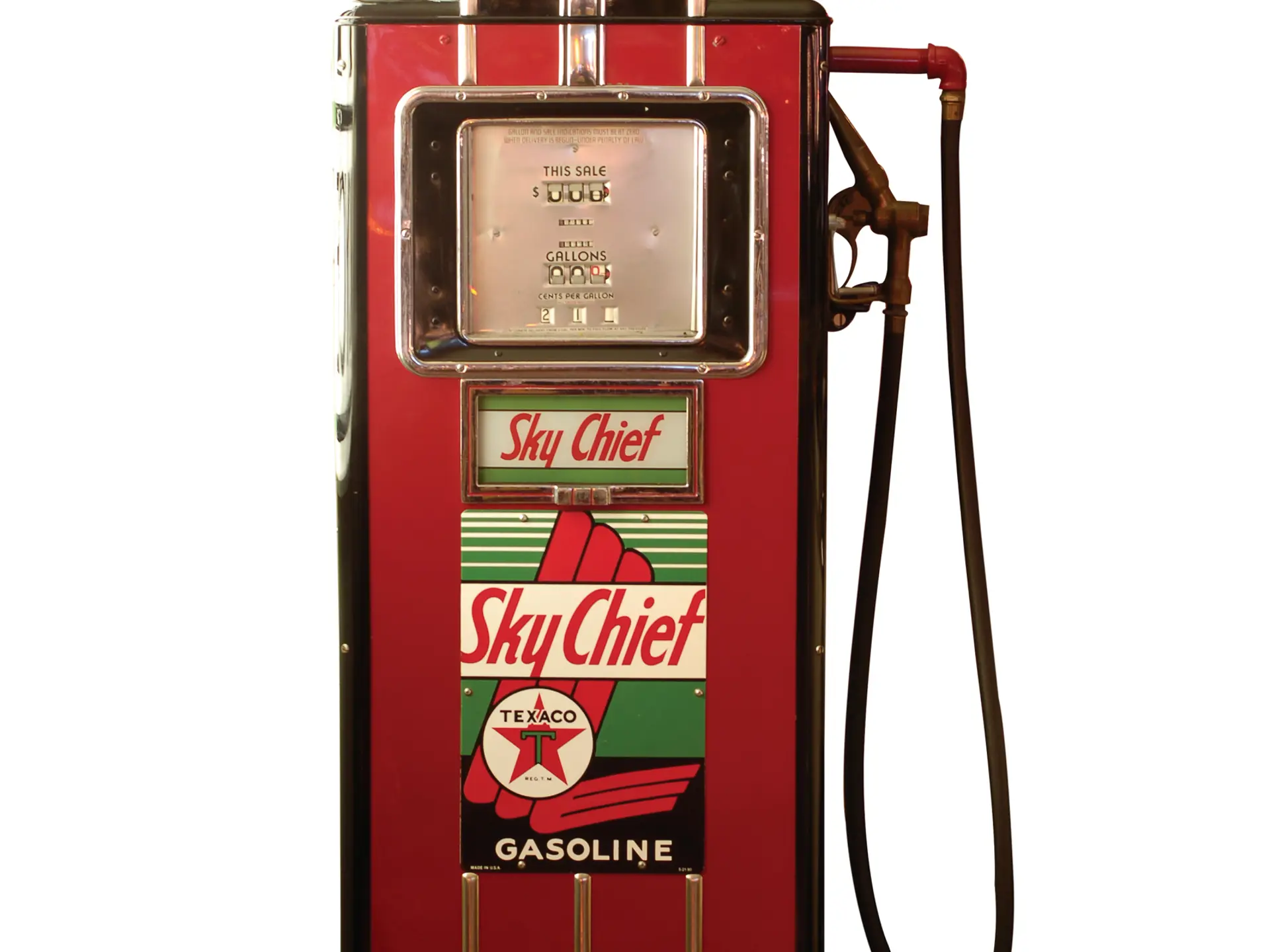 TEXACO SKY CHIEF GAS PUMP | The Ponder Collection | RM Sotheby's