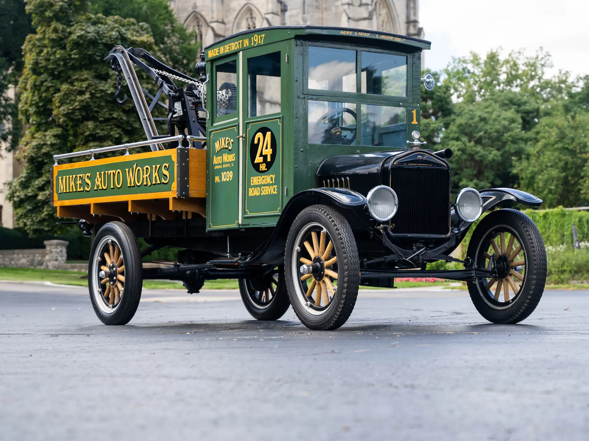 1921 Ford Model T Tow Truck | Auburn Fall 2020 | RM Sotheby's