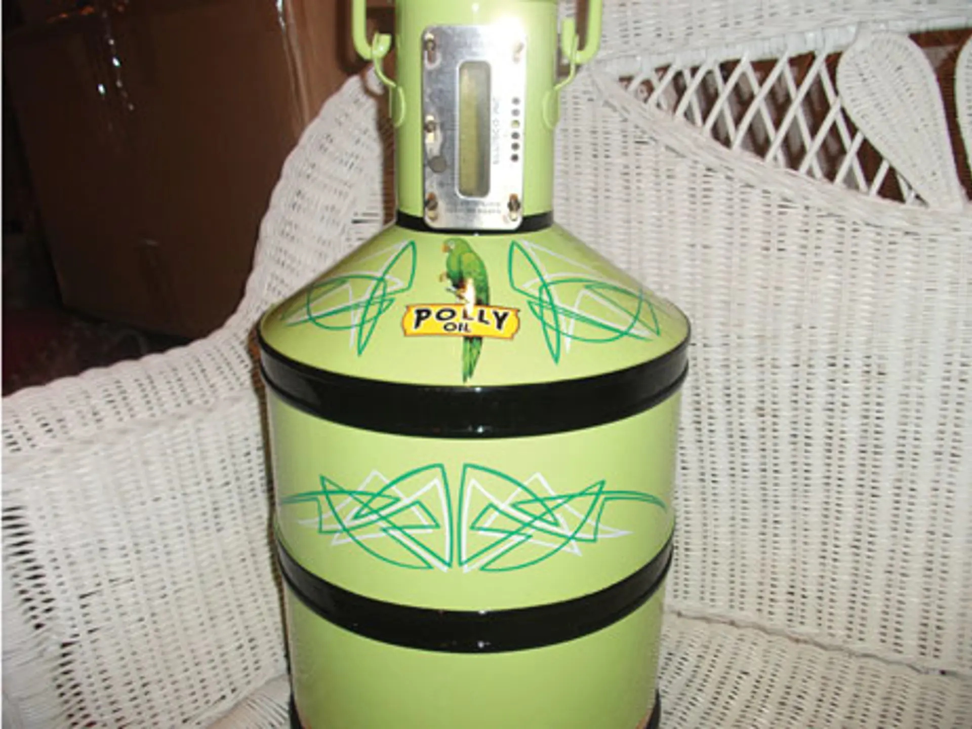 Restored Polly Oil Five Gallon Gas Test Can | Auburn Fall 2012 | RM ...