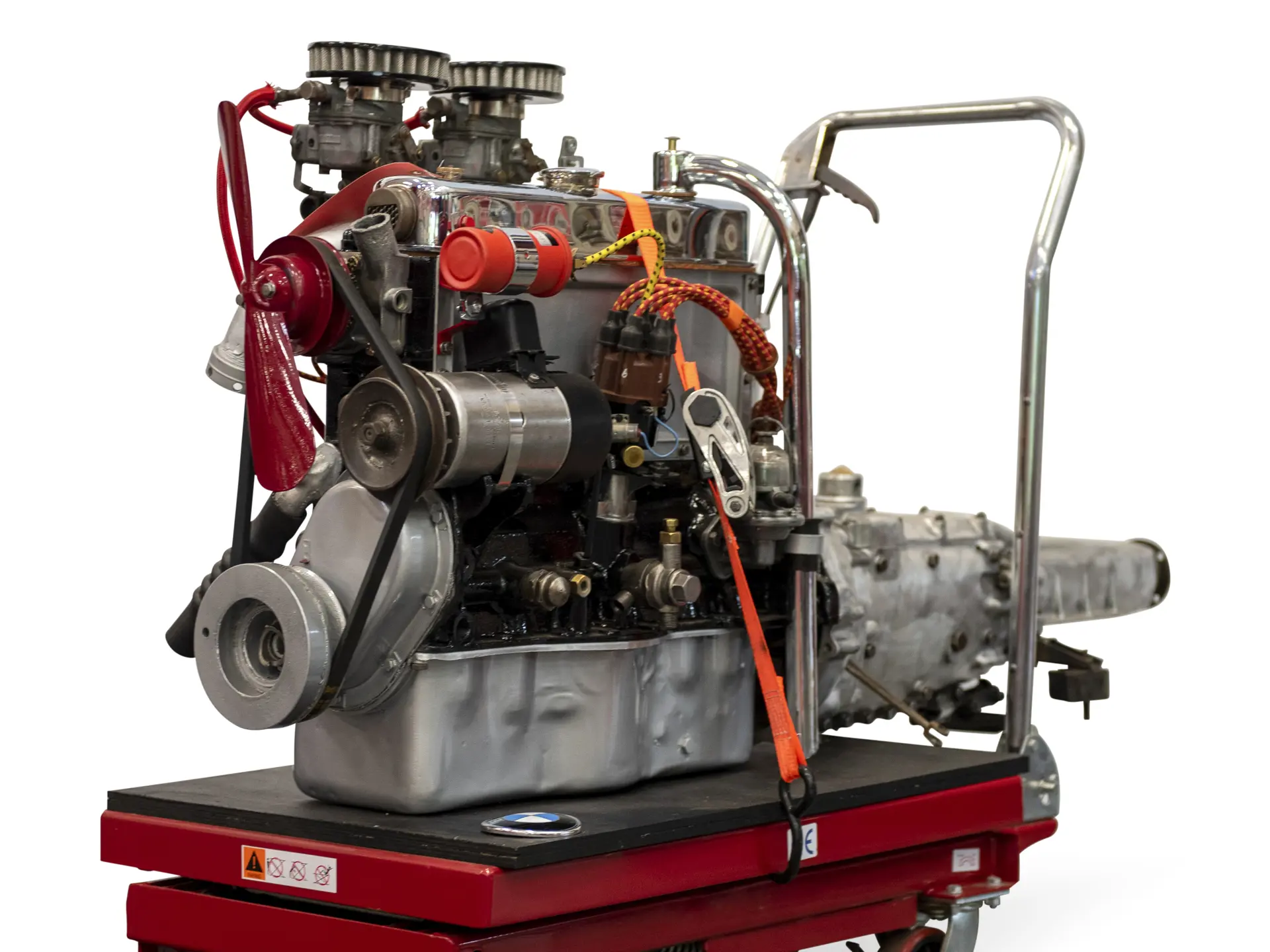 BMW 327 Engine with Gearbox and Cart | Gene Ponder Collection | RM ...