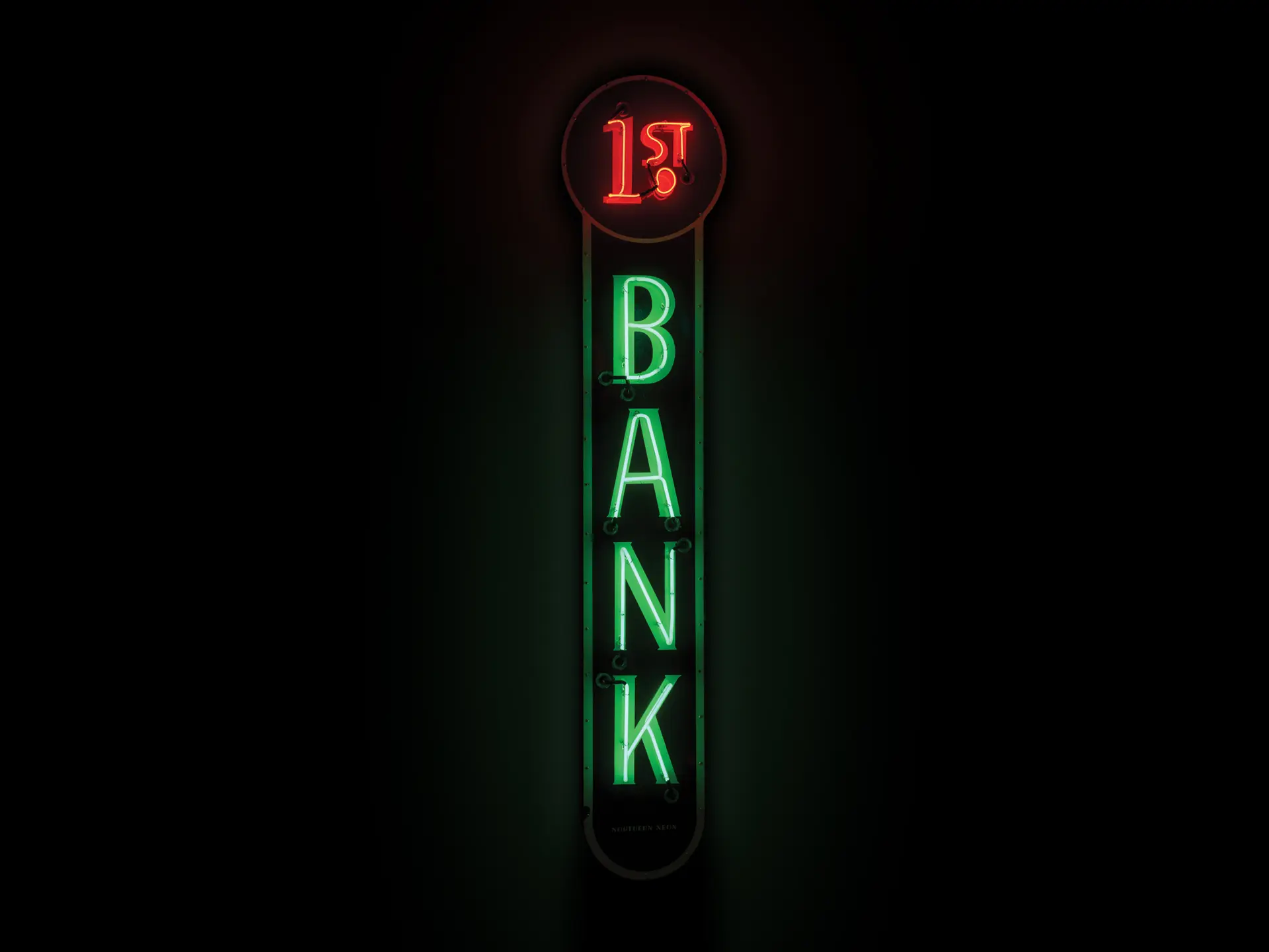 1st Bank Neon Sign | The Dingman Collection | RM Sotheby's