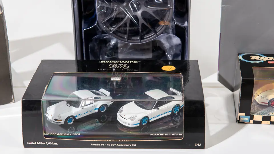 Porsche 911 GT3 Collectibles | The White Collection | RM Sotheby's