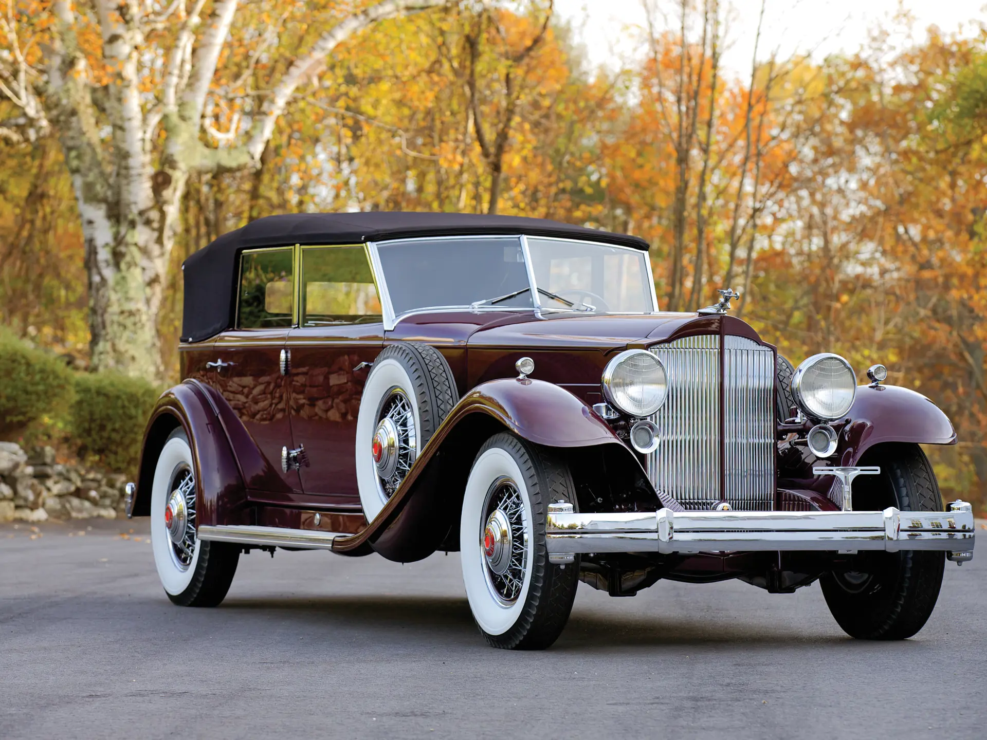1932 Packard 906 Individual Custom Twin Six Convertible Sedan by ...