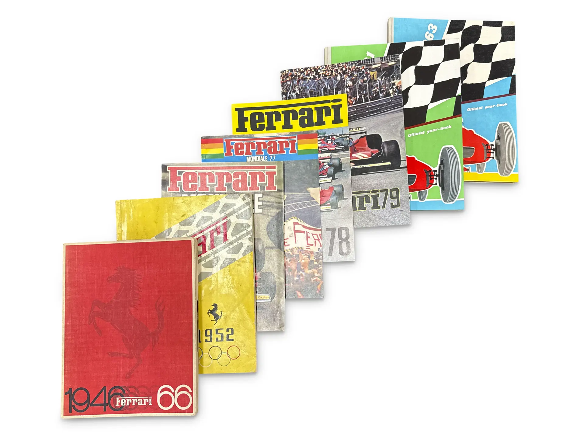 Eight Ferrari Yearbooks | Unwrapped | The Connoisseur’s Collection | RM ...
