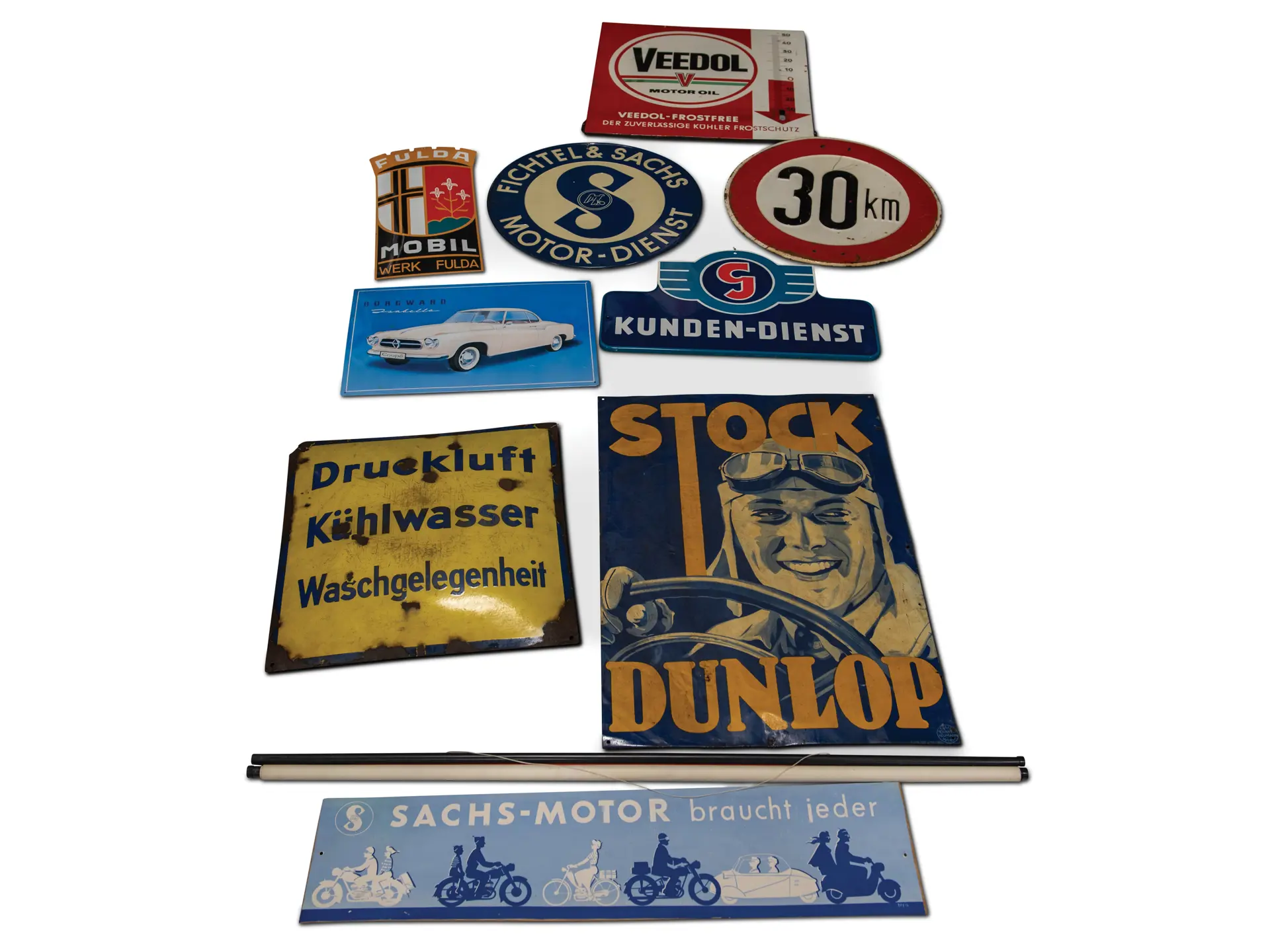 German Microcar Signs and Advertising | The Elkhart Collection | RM ...