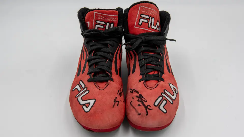 2004 Michael Schumacher Fila Formula 1 Racing Boots | Full Throttle ...