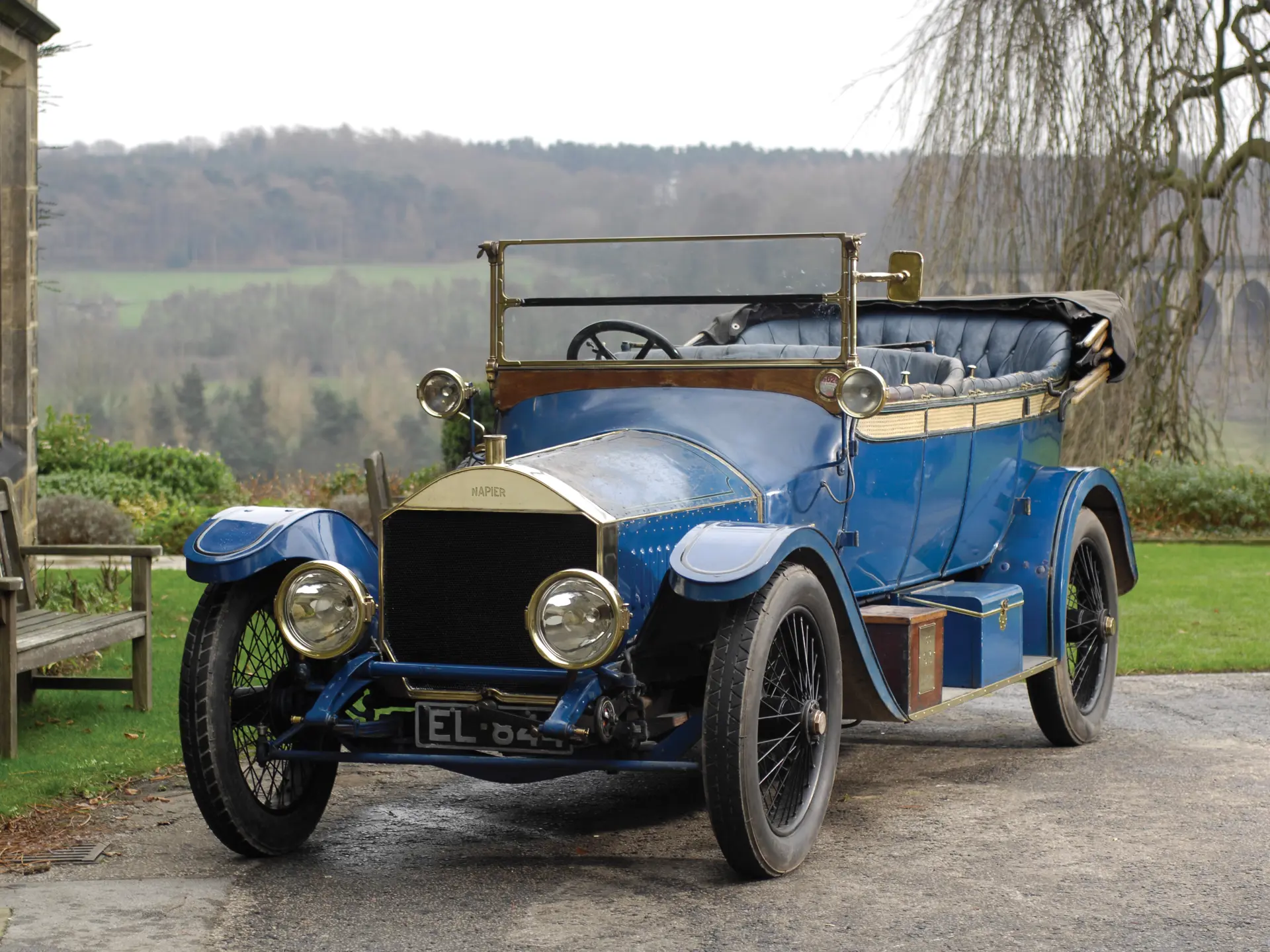 1913 Napier 30/35 Model T44 Tourer | Automobiles of Amelia Island 2008 ...