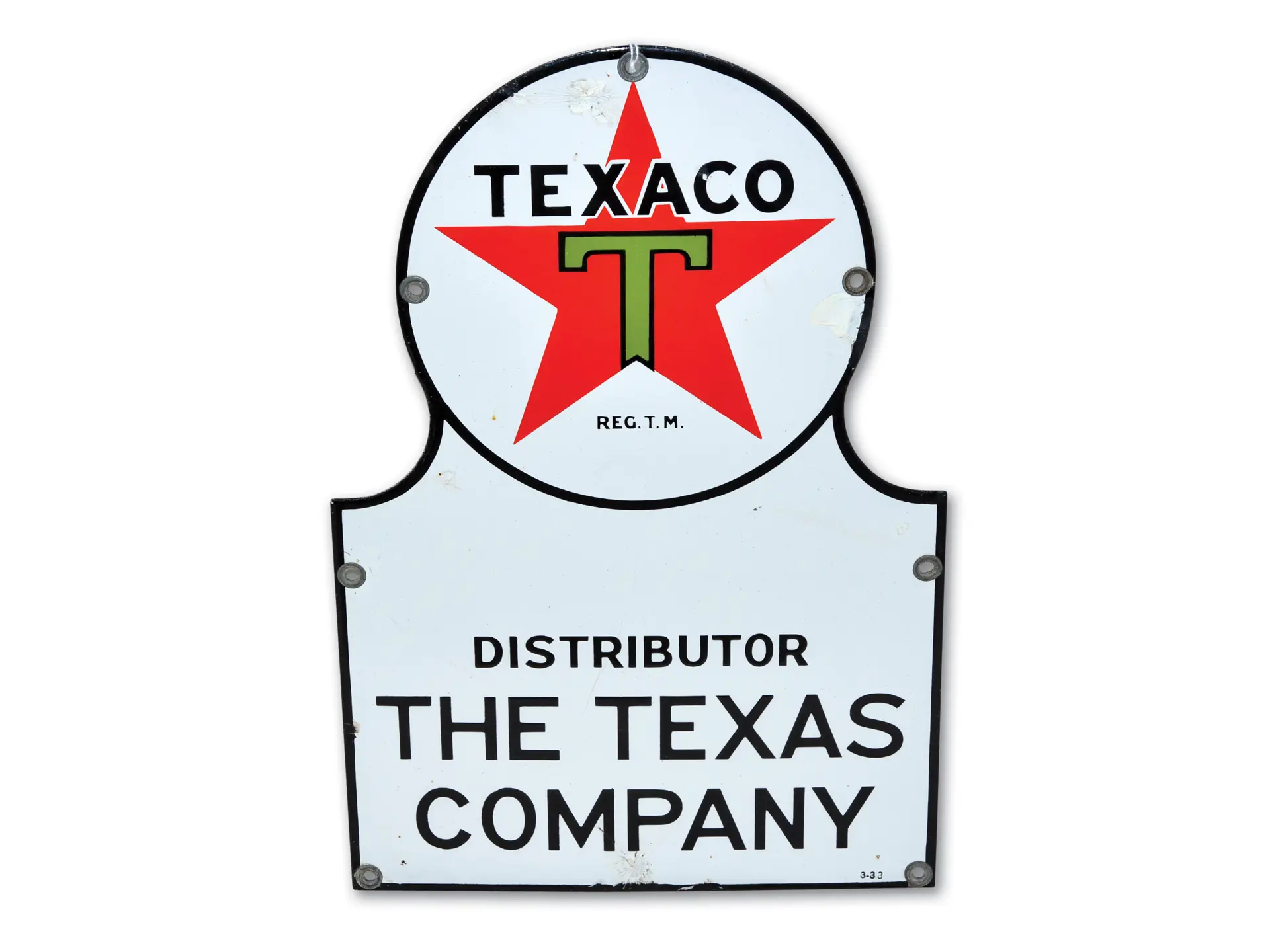 Texaco Distributor The Texas Company Sign | Auburn Spring 2019 | RM ...