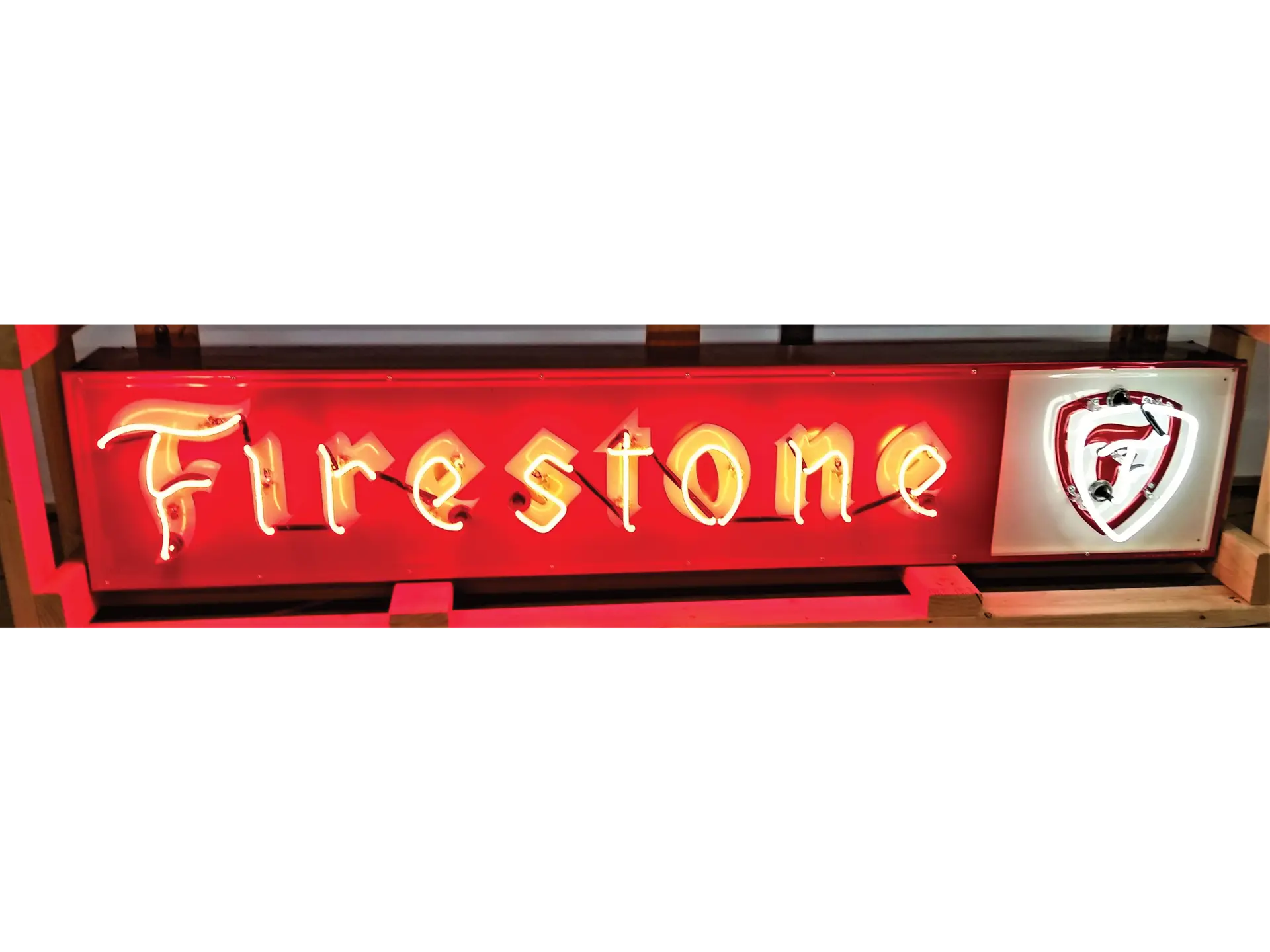 Firestone Neon Tin Sign | Auburn Fall 2018 | RM Sotheby's