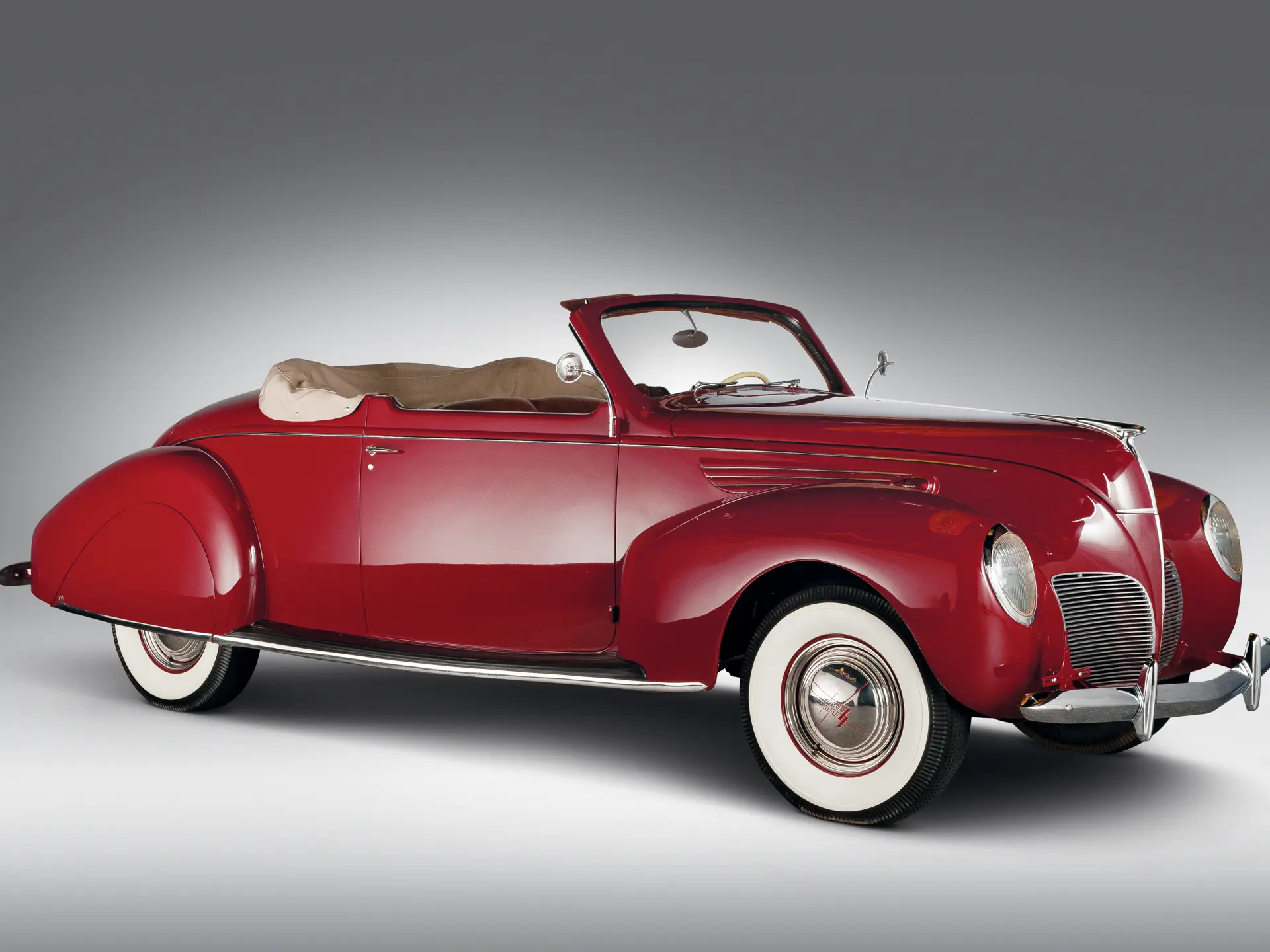 1938 Lincoln-Zephyr Convertible Coupe | The Milhous Collection | RM ...