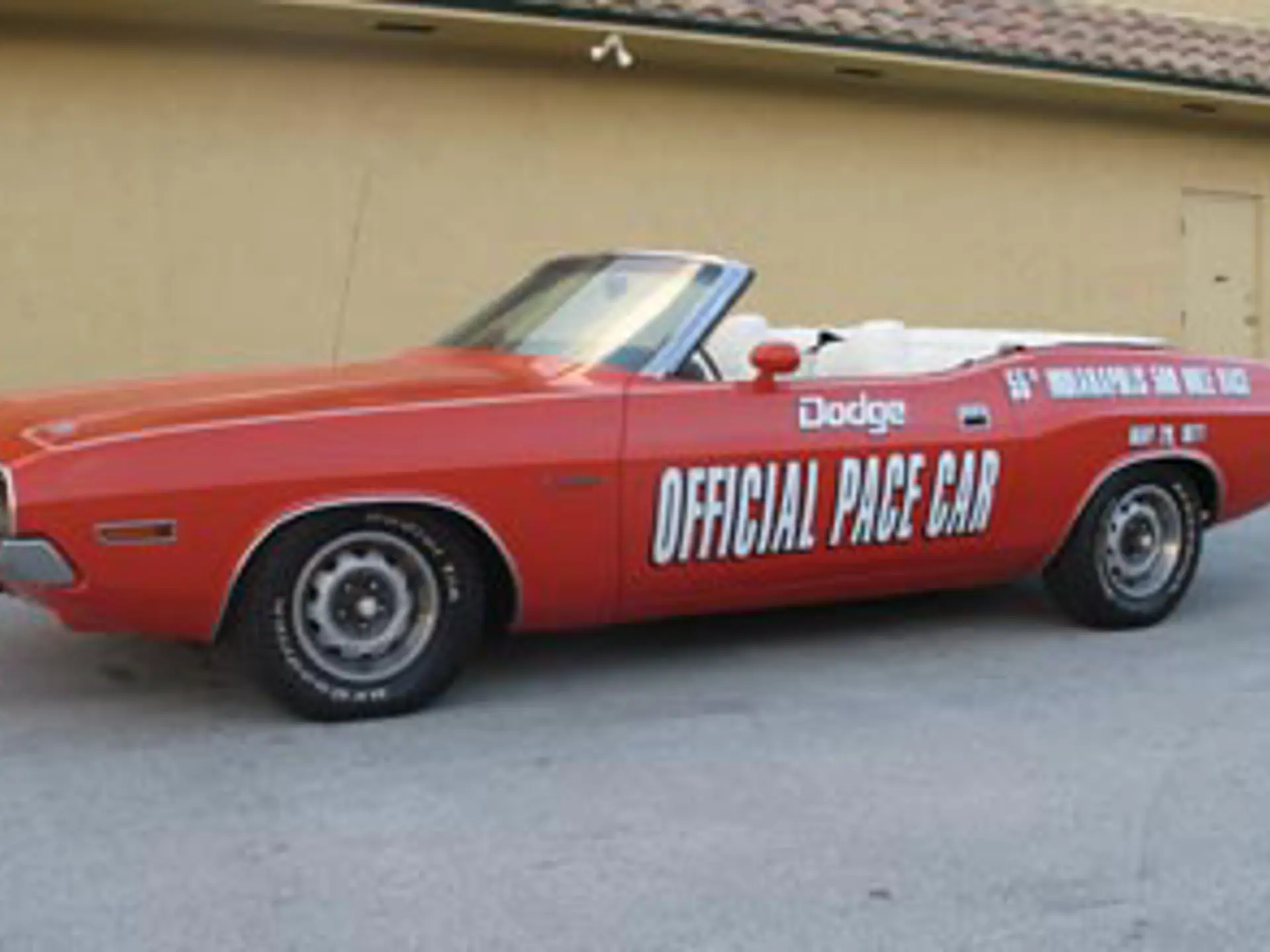 1971 Dodge Challenger Indianapolis 500 Pace Car Convertible | The ...