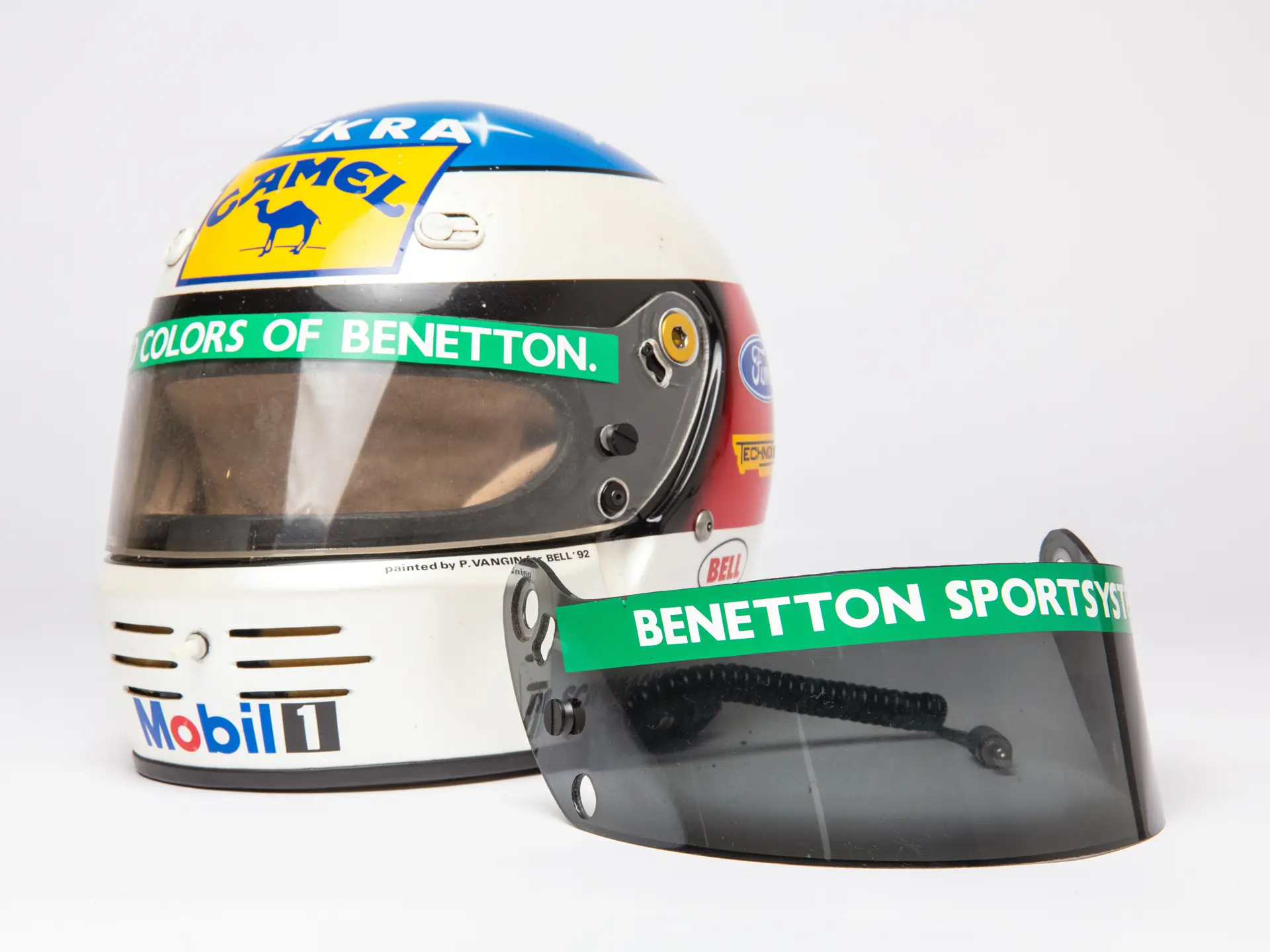 1992 Michael Schumacher Benetton Formula 1 Bell Helmet | Paris 2025 ...