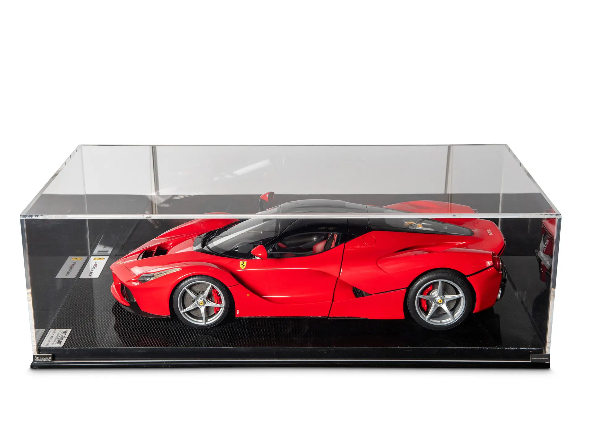 Ferrari LaFerrari 1:8 Scale Model by Amalgam in Display Case | The ...