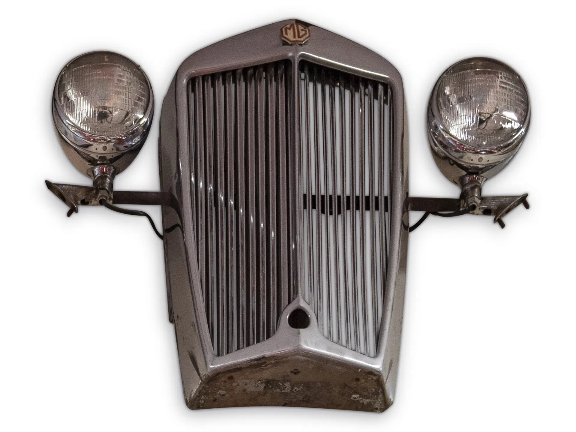 MG T-Series Grille with Headlights | Gene Ponder Collection | RM Sotheby's