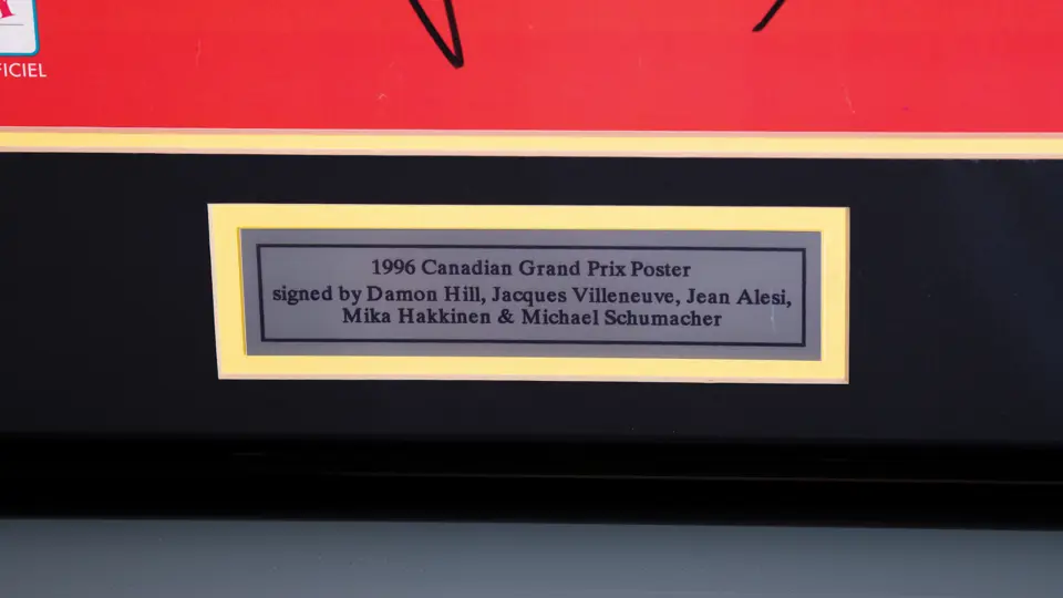 Formula 1 Signed Event Posters | Online Only: Formula 1 Memorabilia ...